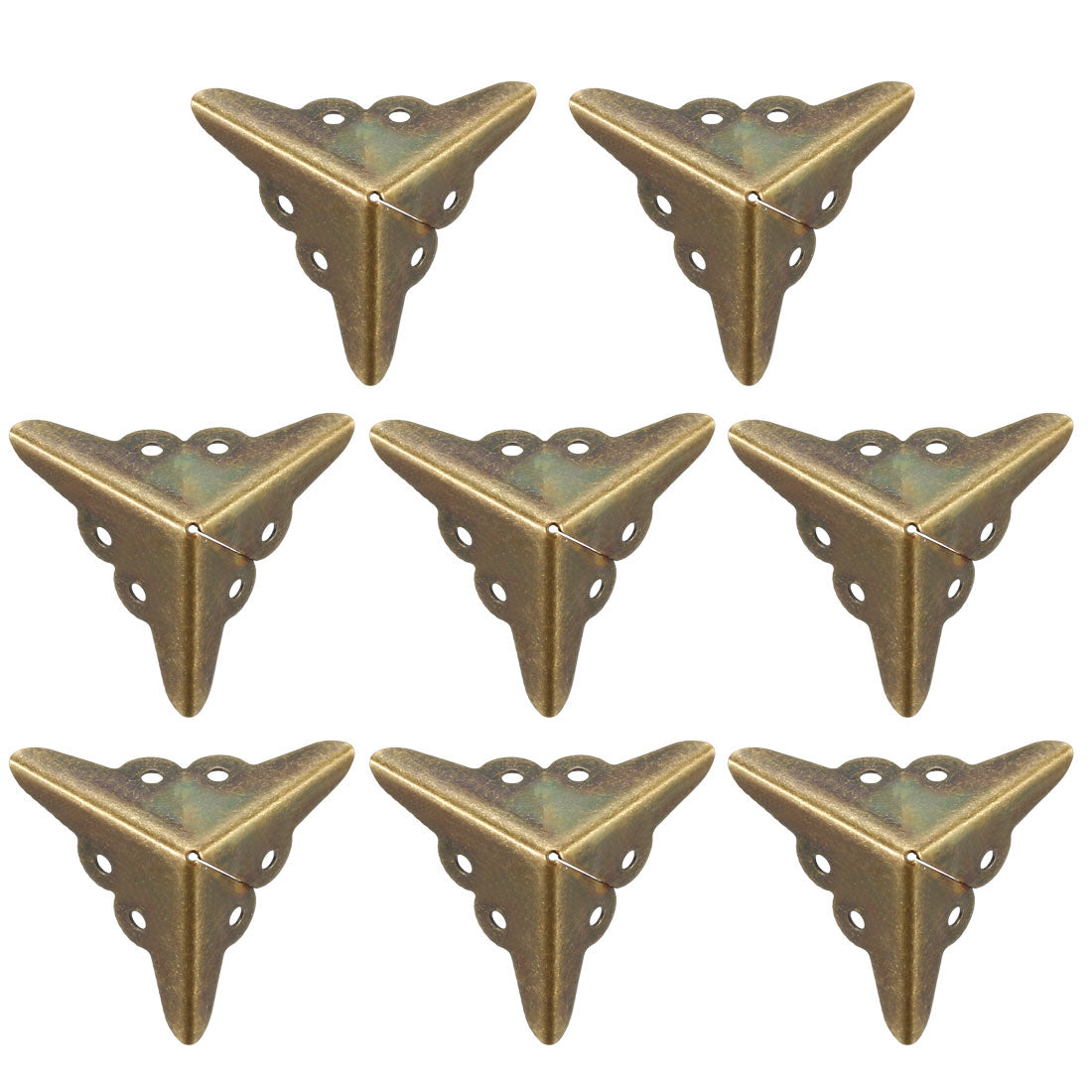 Uxcell Metal Box Corner Protectors Edge Guard Protector 18x18x18mm ...