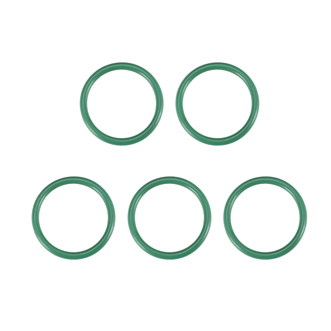 Uxcell Fluorine Rubber O Rings, 22mm OD, 18mm Inner Diameter, 2mm Width ...