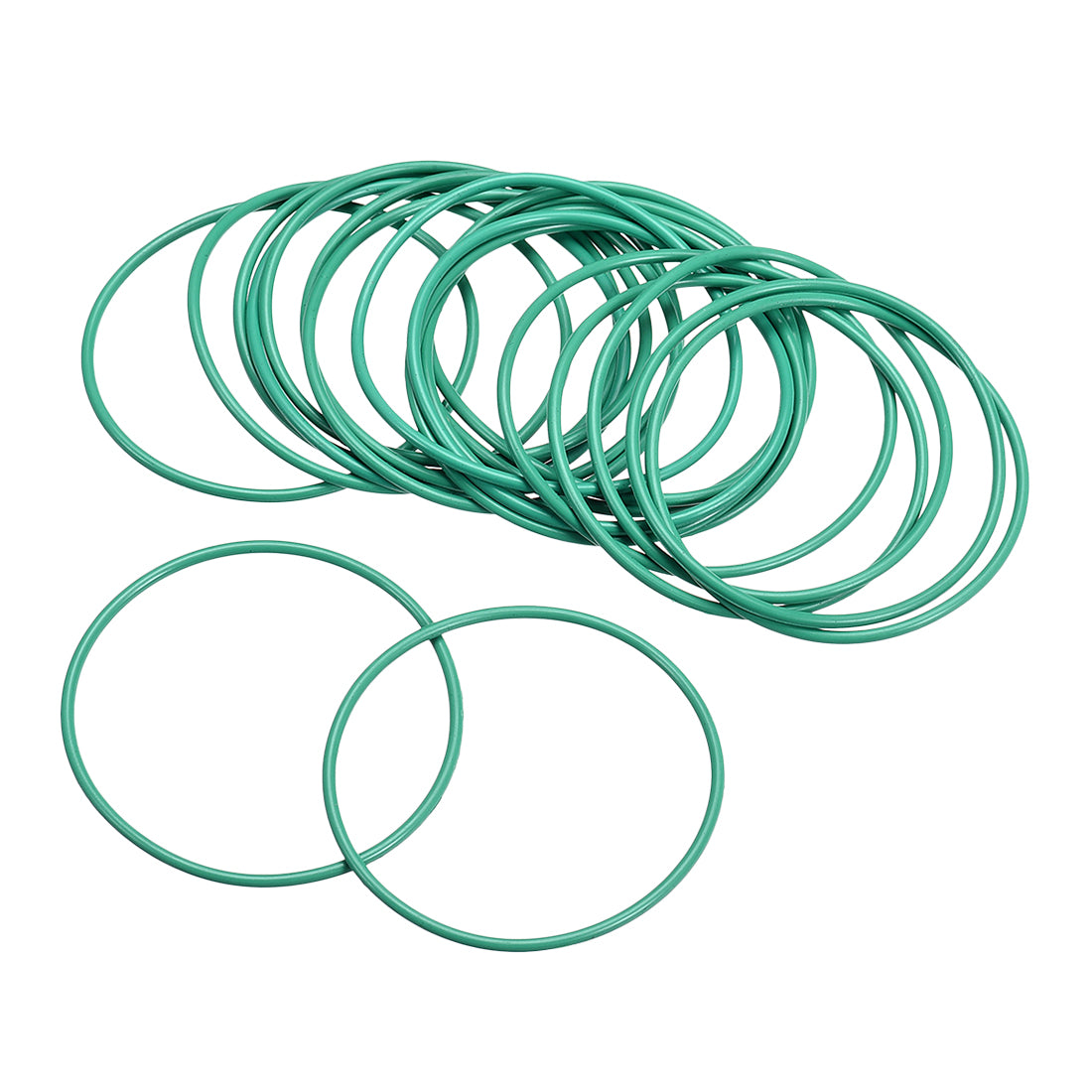 Uxcell Fluorine Rubber O Rings, 40mm OD, 37mm Inner Diameter, 1.5mm ...