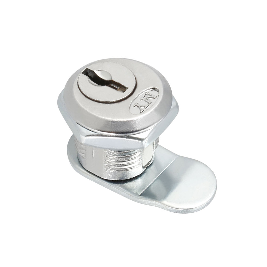 Uxcell Cam Lock 16mm Cylinder Length 35mm Bent Cam Cabinet Locks Keyed ...