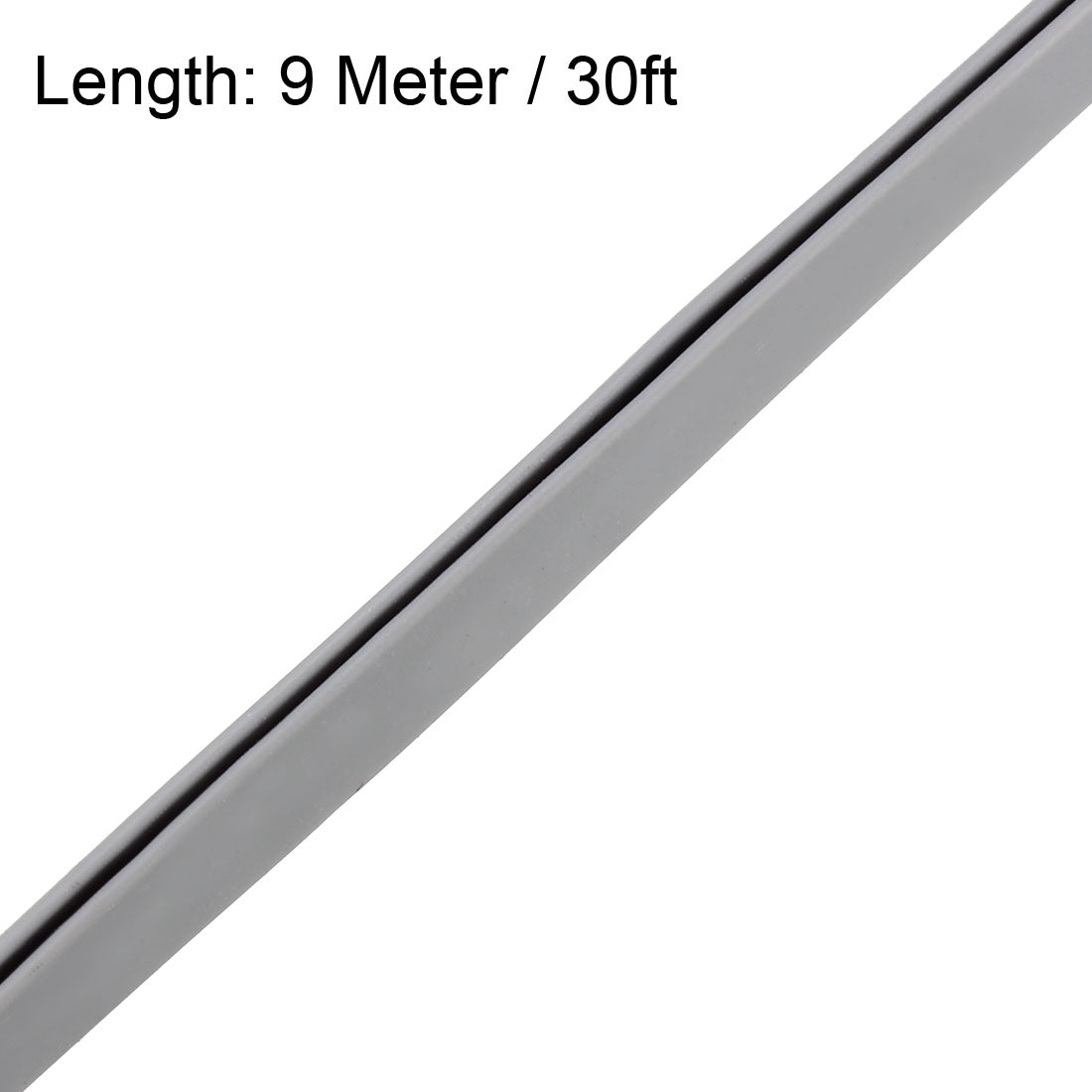 Rubber Edge Trim 4mm Moissanite Small Black Rubber U Channel Edging ...