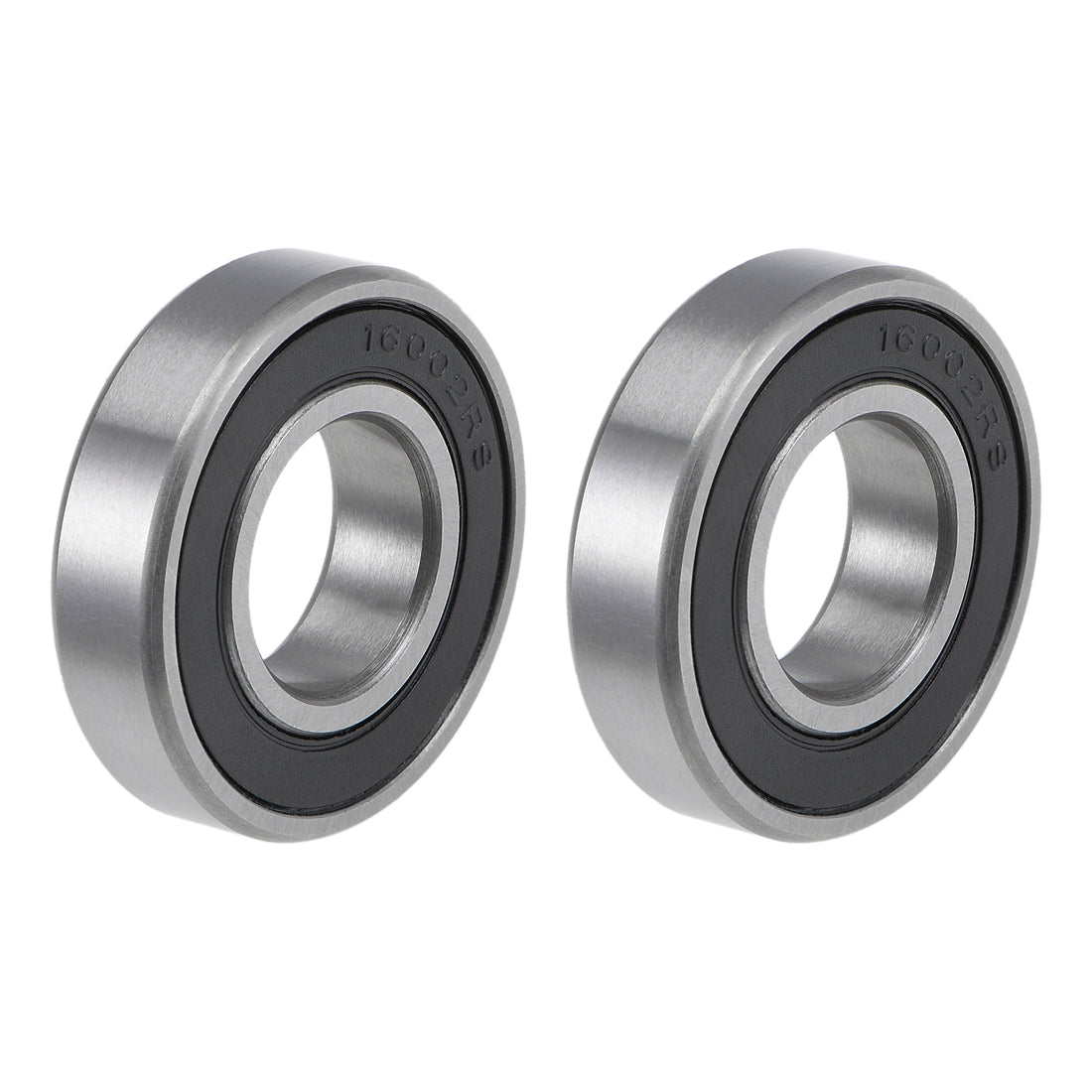 Uxcell 16002-2RS Deep Groove Ball Bearings 15mm Inner Dia 32mm OD 8mm ...