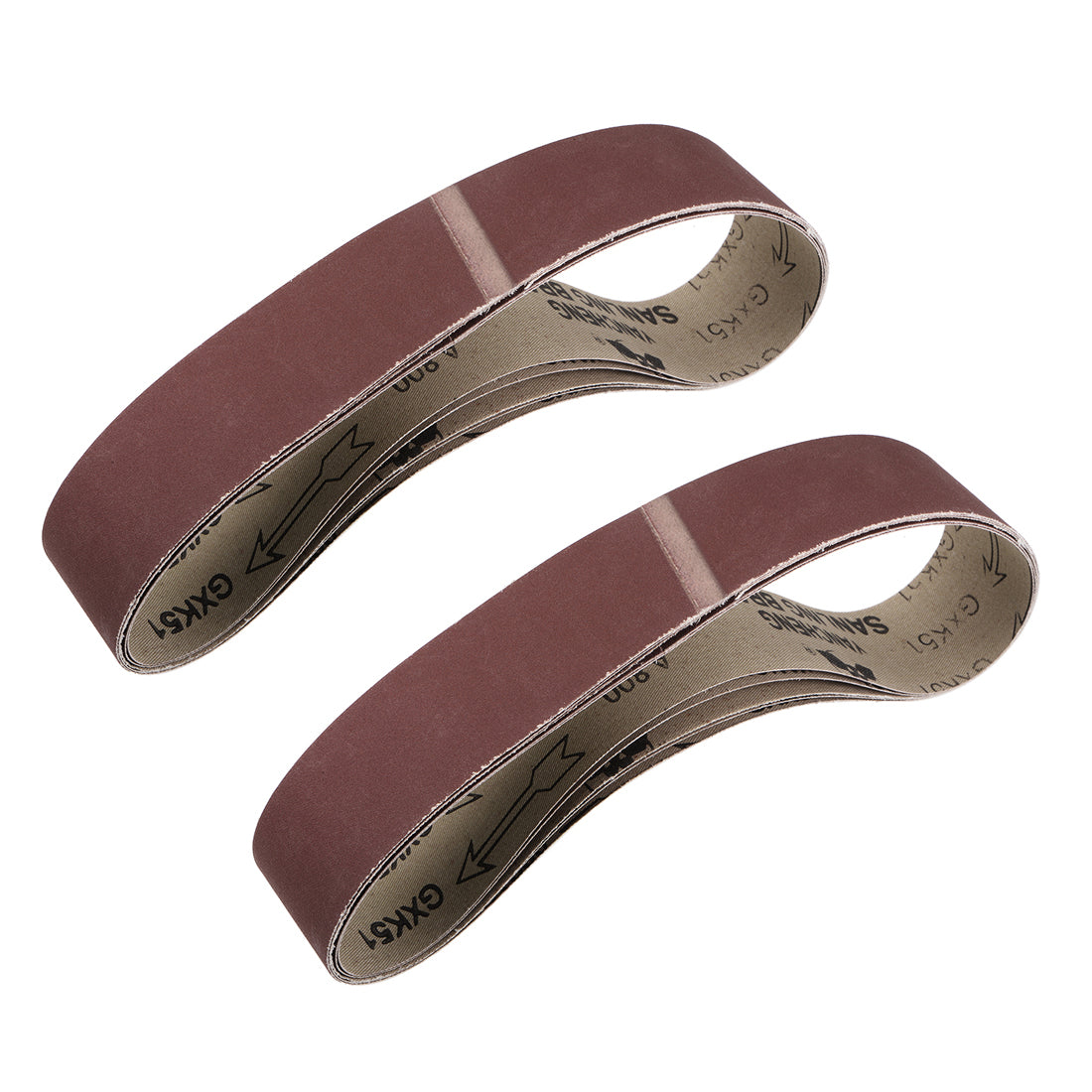 Uxcell 2 x 27 Inch Sanding Belt 800 Grit Aluminum Oxide Sand Belts ...