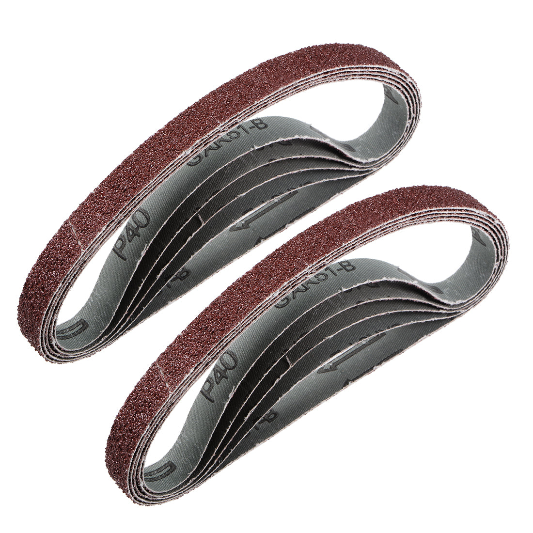 Uxcell 5/8 x 18 Inch Sanding Belt 40 Grit Aluminum Oxide Sand Belts ...