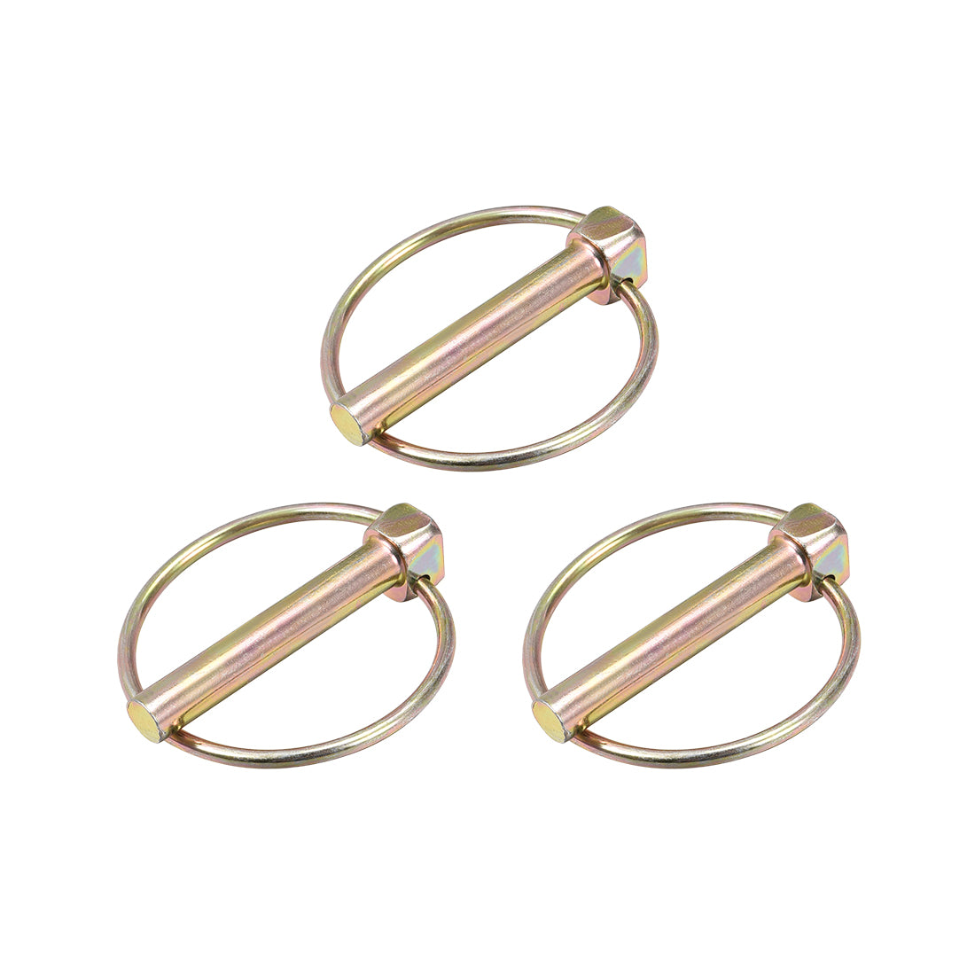 Uxcell Linch Pin with Ring 8mmx50mm Assortment Kit for Boat Trailer ...
