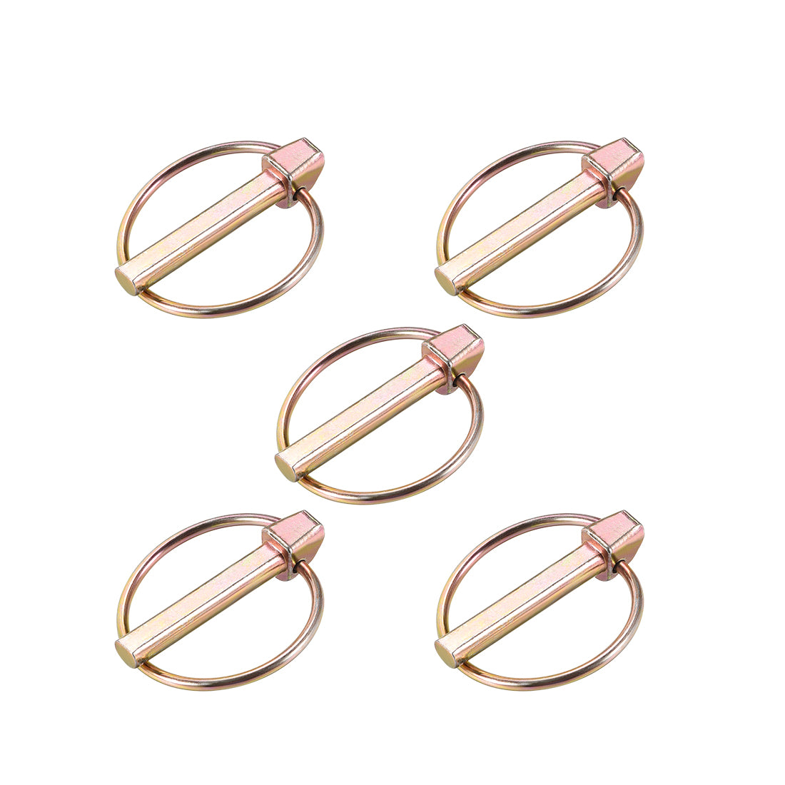 Uxcell Linch Pin with Ring 8mmx45mm Assortment Kit for Boat Trailer ...