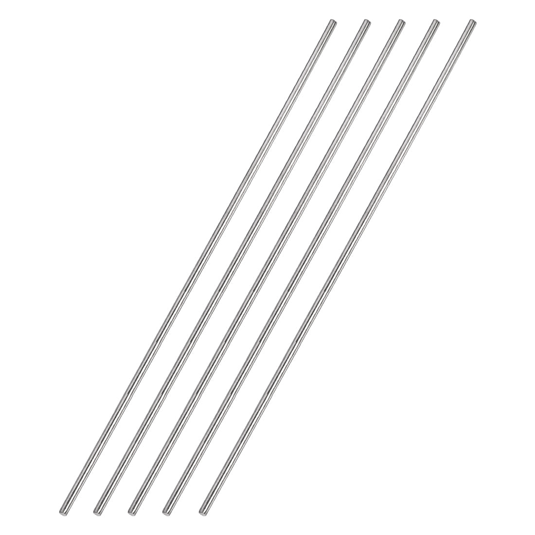 Uxcell 2.5mm x 300mm 304 Stainless Steel Solid Round Rod for DIY Craft ...