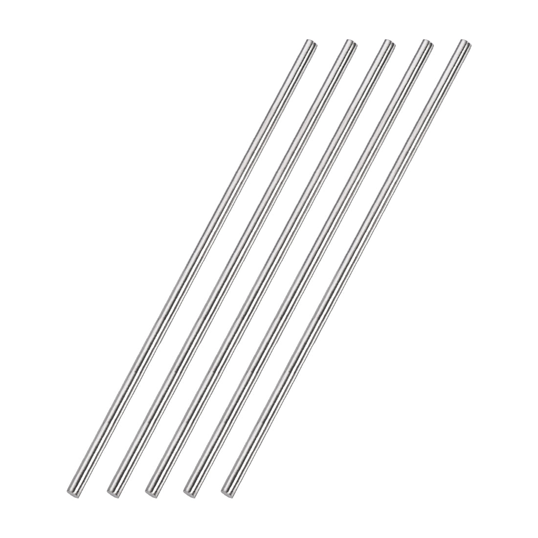 Uxcell 4mm x 250mm 304 Stainless Steel Solid Round Rod for DIY Craft ...