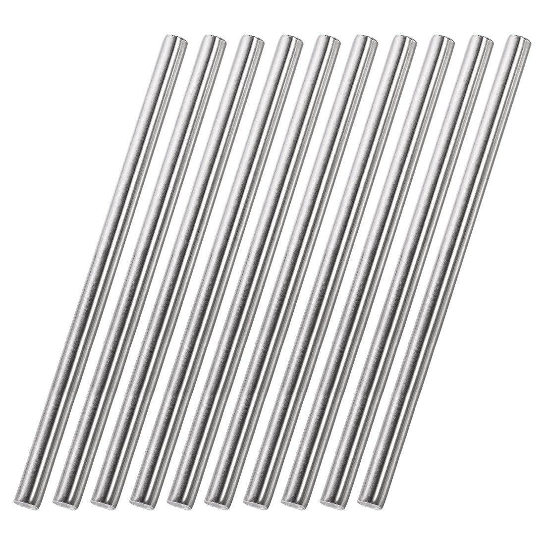 Uxcell 8mm x 250mm 304 Stainless Steel Solid Round Rod for DIY Craft ...