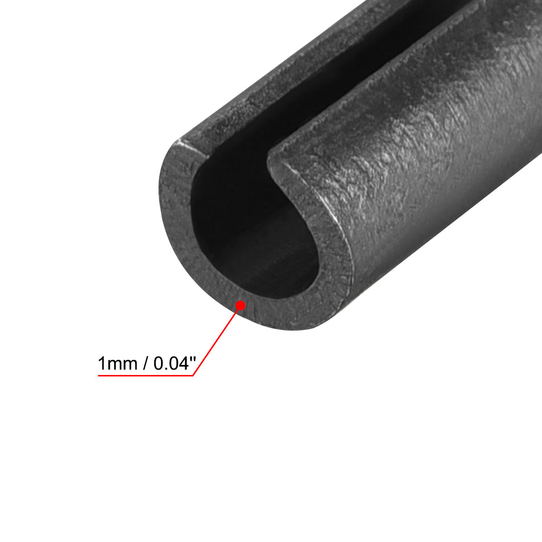 Uxcell Slotted Spring Pin - 5mm x 20mm Plain Finish 65Mn Roll ...