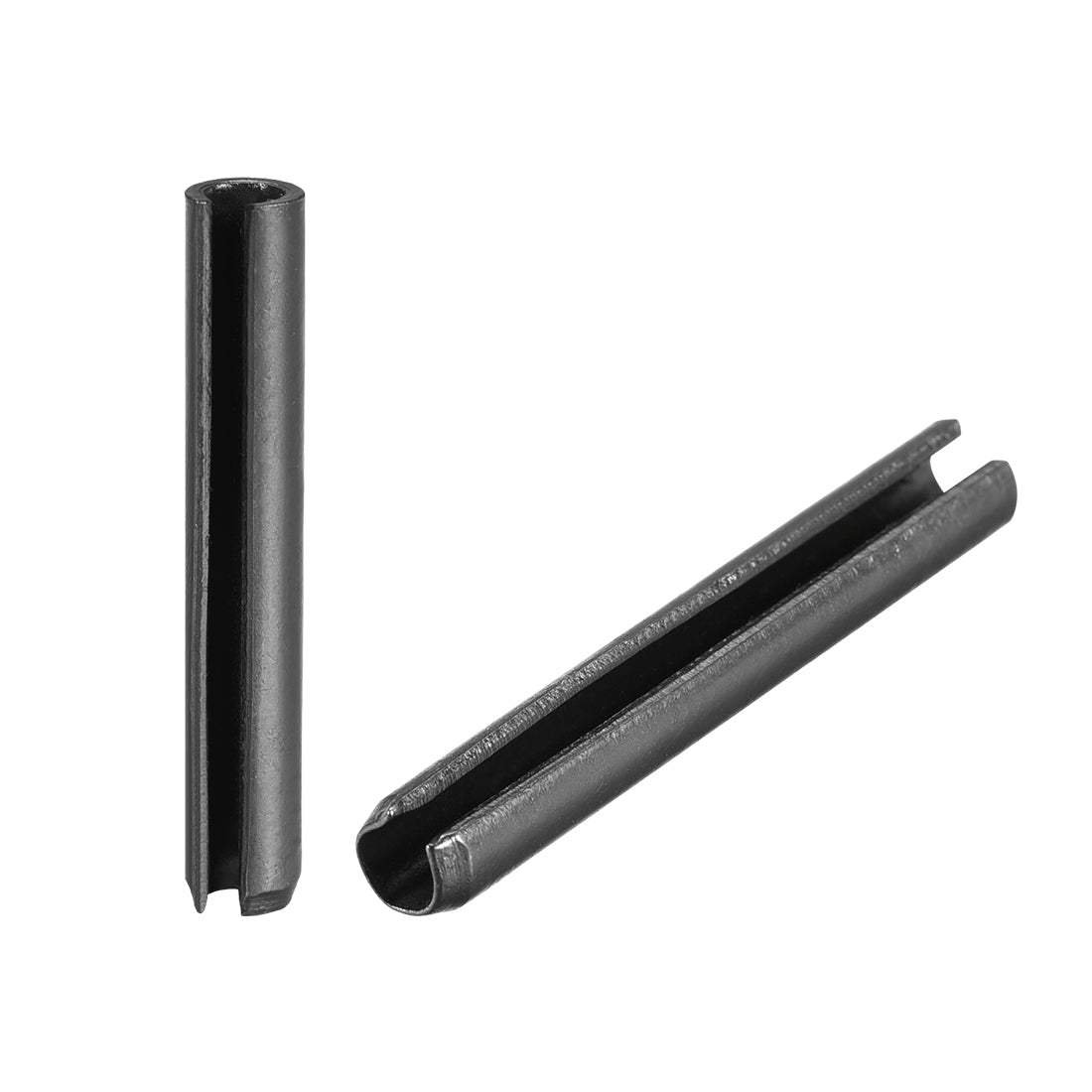 Uxcell Slotted Spring Pin - 5mm x 45mm Plain Finish 65Mn Roll ...
