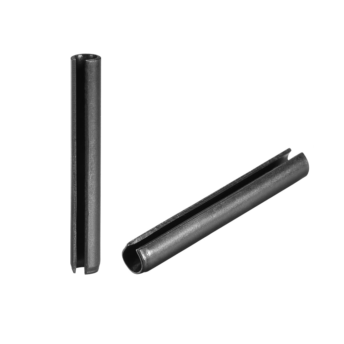 Uxcell Slotted Spring Pin - 6mm x 45mm Plain Finish 65Mn Roll ...