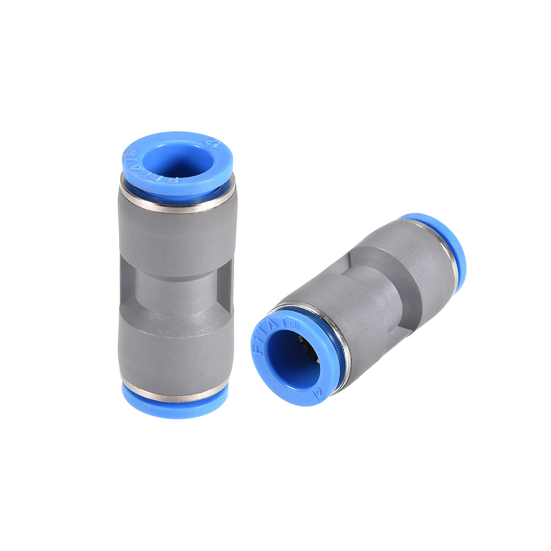 Uxcell Straight Push Connectors 12mm Quick Release Pneumatic Connector ...