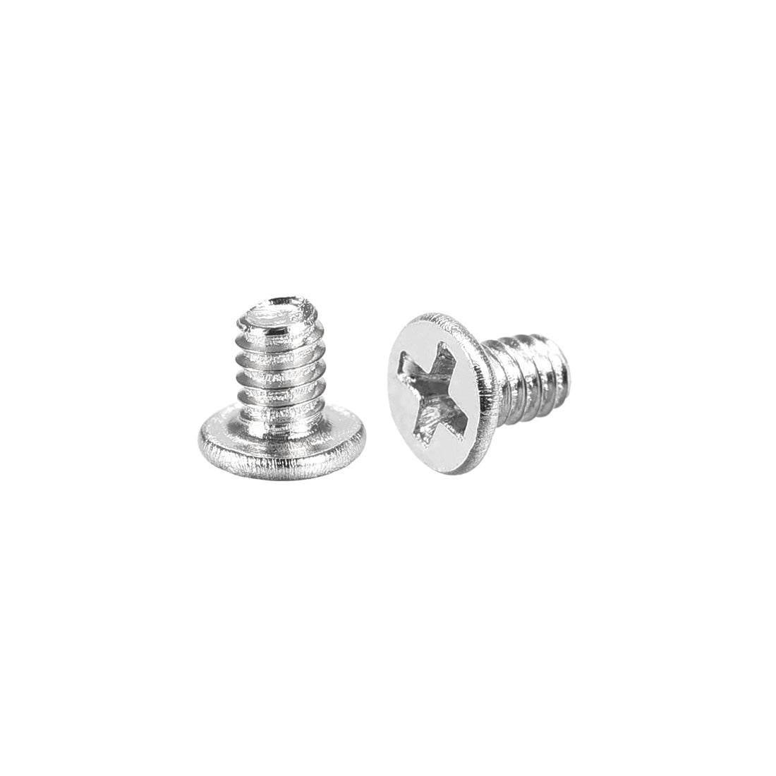 Uxcell M1.4x2.5mm Computer Screws Phillips Head Screw Silver 2.5mm Dia ...