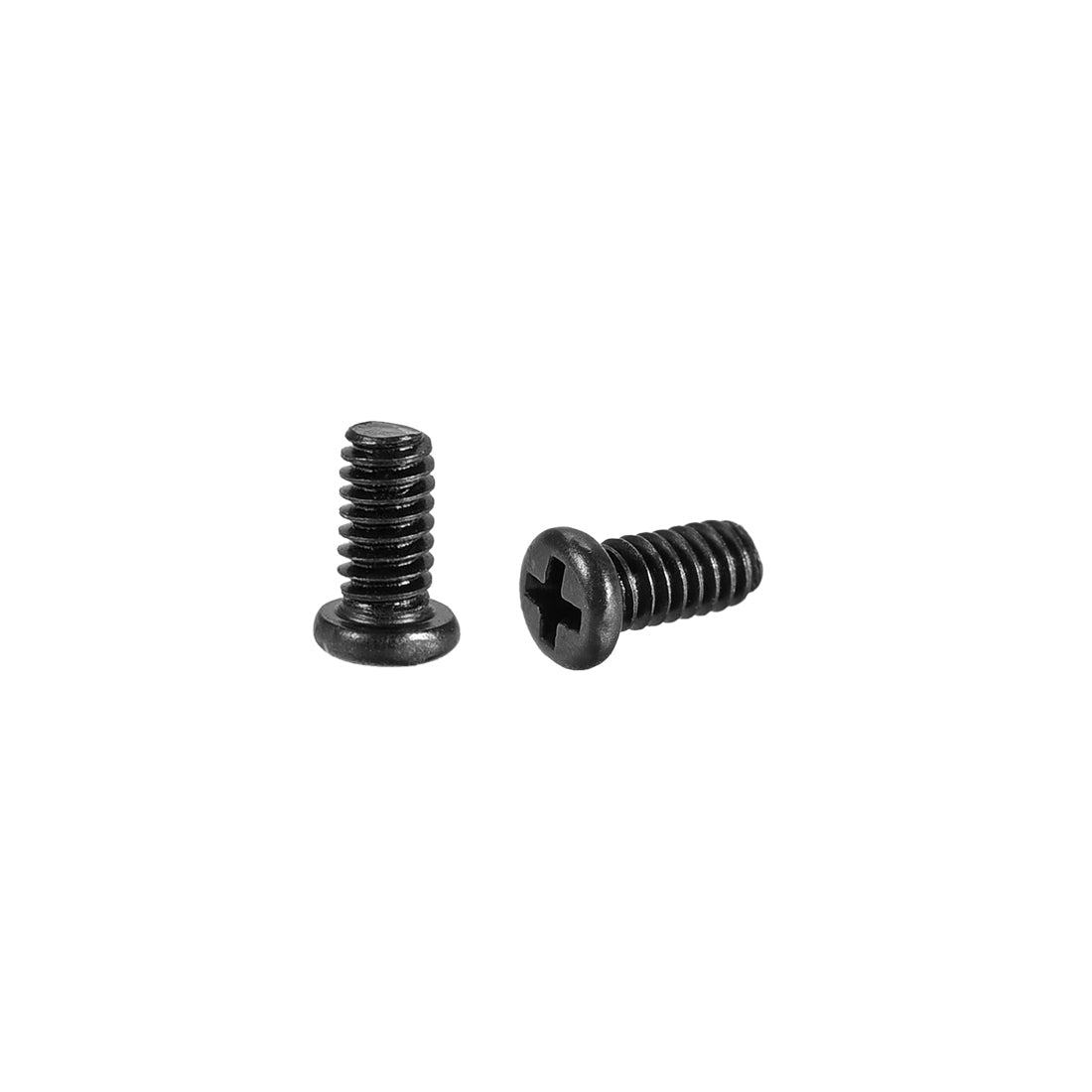 Uxcell M2x5mm Computer Screws Phillips Screw Fastener Black 2.8mm Dia ...