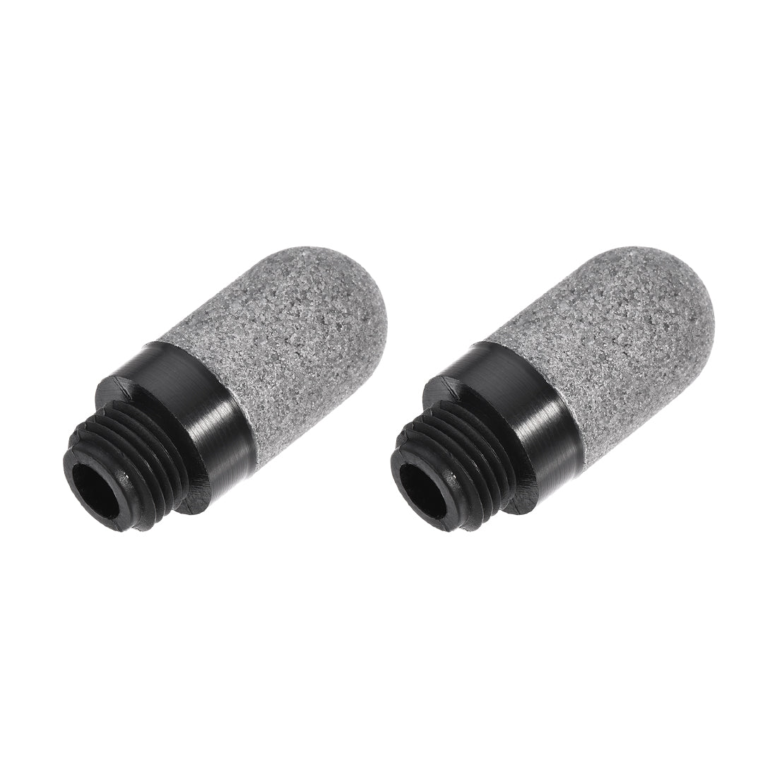 Uxcell Pneumatic Air Muffler G1/4 Male Thread Plastic Breather Exhaust ...