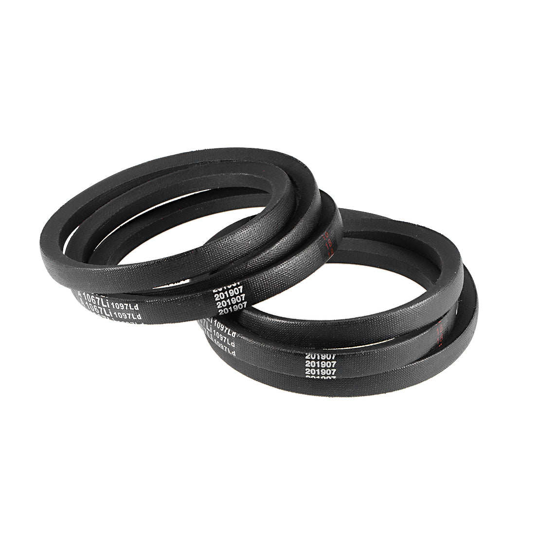 Uxcell A1067/A42 V-Belts 42" Inner Girth, A-Section Rubber Drive Belt ...