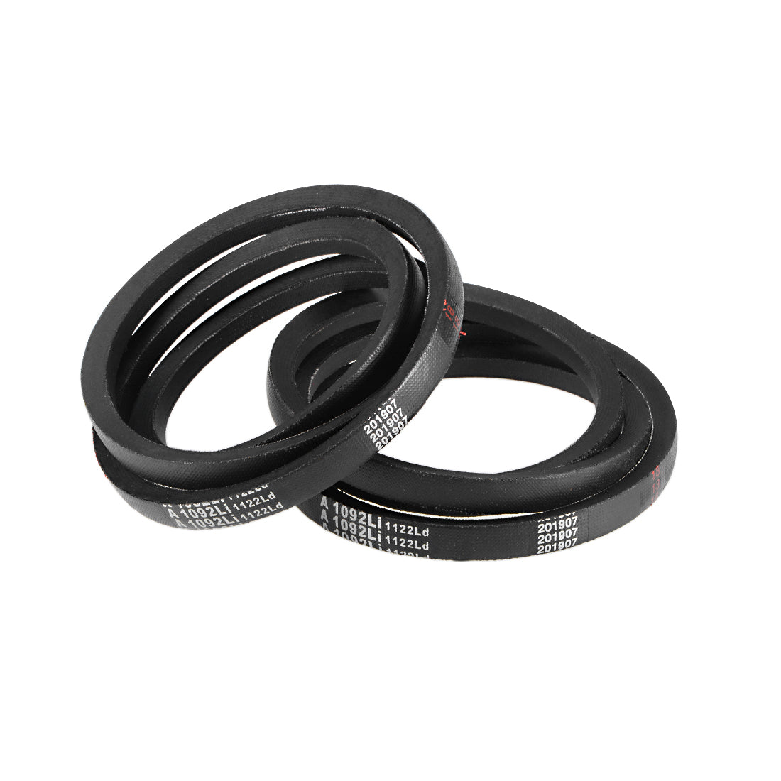 Uxcell A1092/A43 V-Belts 43" Inner Girth, A-Section Rubber Drive Belt ...