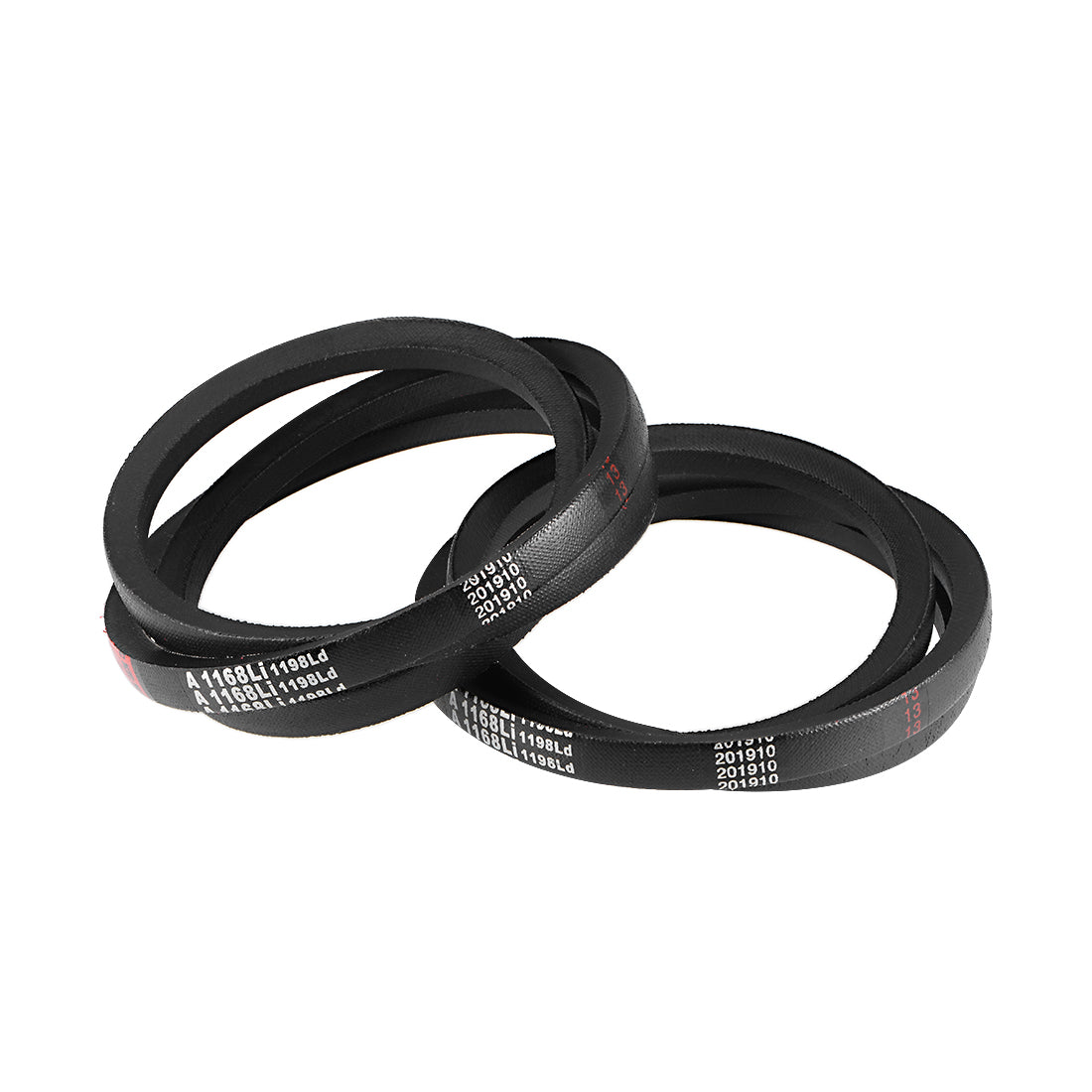 Uxcell A1168/A46 V-Belts 46" Inner Girth, A-Section Rubber Drive Belt ...