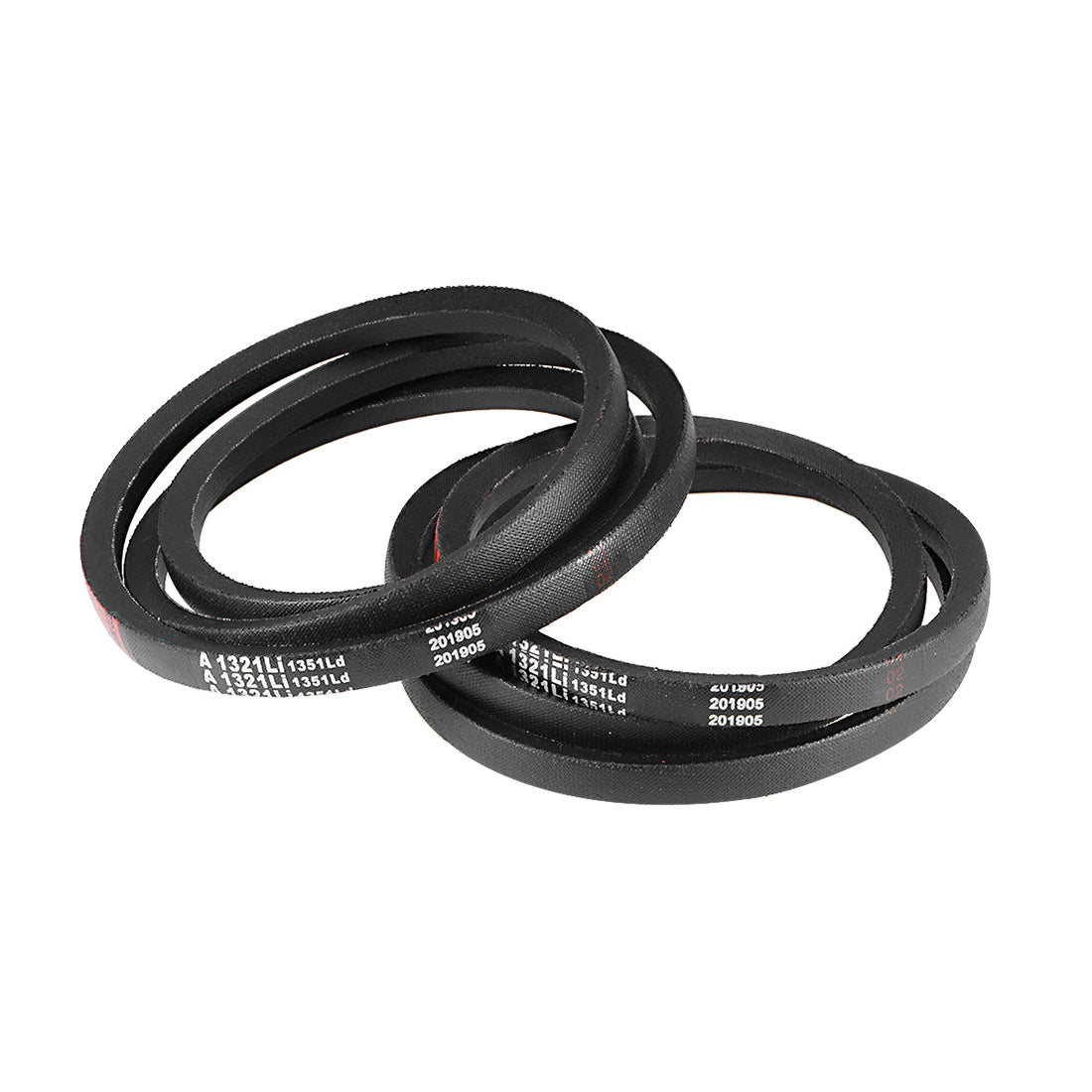 Uxcell A1321/A52 V-Belts 52" Inner Girth, A-Section Rubber Drive Belt ...