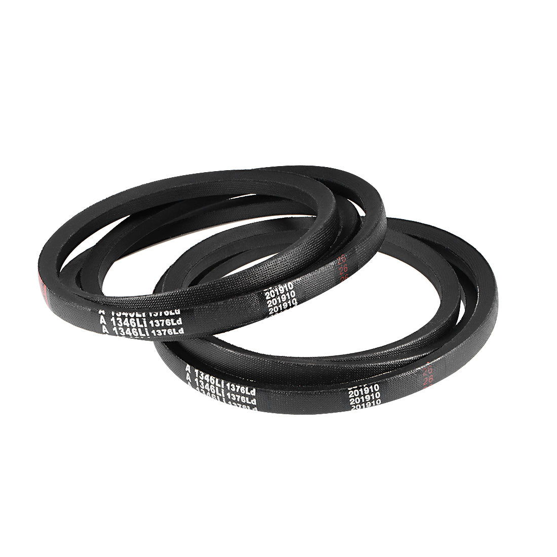 Uxcell A1346/A53 V-Belts 53" Inner Girth, A-Section Rubber Drive Belt ...