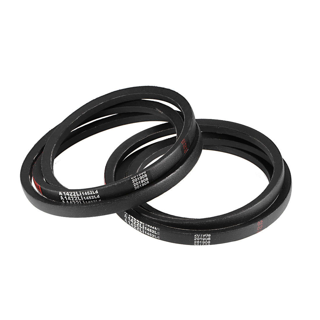 Uxcell A1422/A56 V-Belts 56" Inner Girth, A-Section Rubber Drive Belt ...