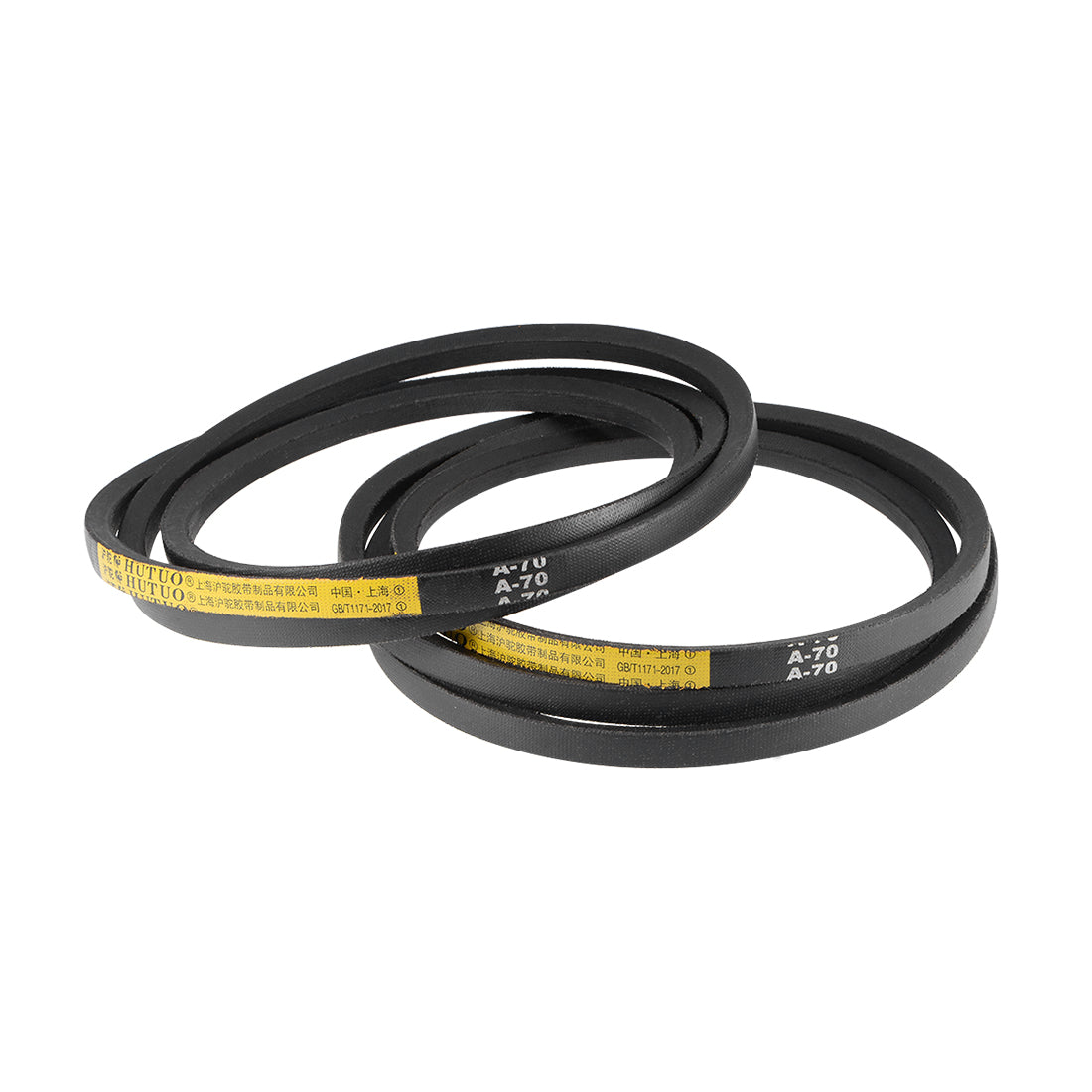 Uxcell A70 V-Belts 70" Pitch Length, A-Section Rubber Drive Belt 2pcs ...