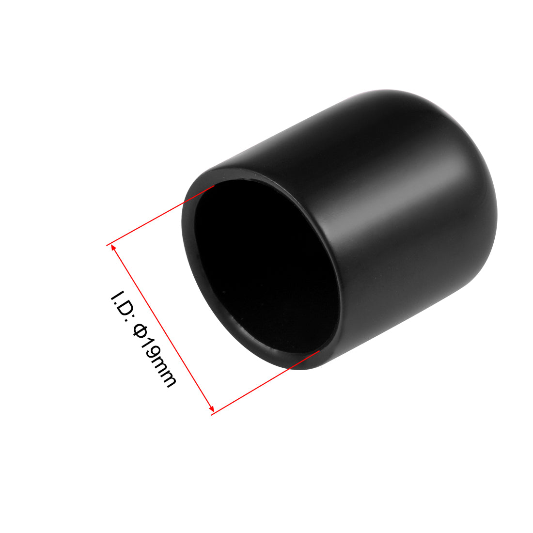 Uxcell Rubber End Caps Round End Caps Screw Thread Protector | Harfington