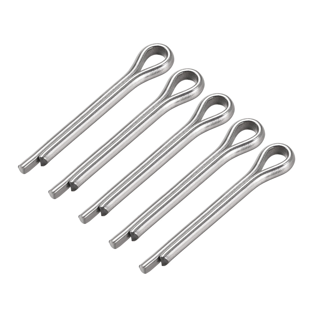 Uxcell Split Cotter Pin - 3.6mm x 25mm 304 Stainless Steel 2-Prongs ...