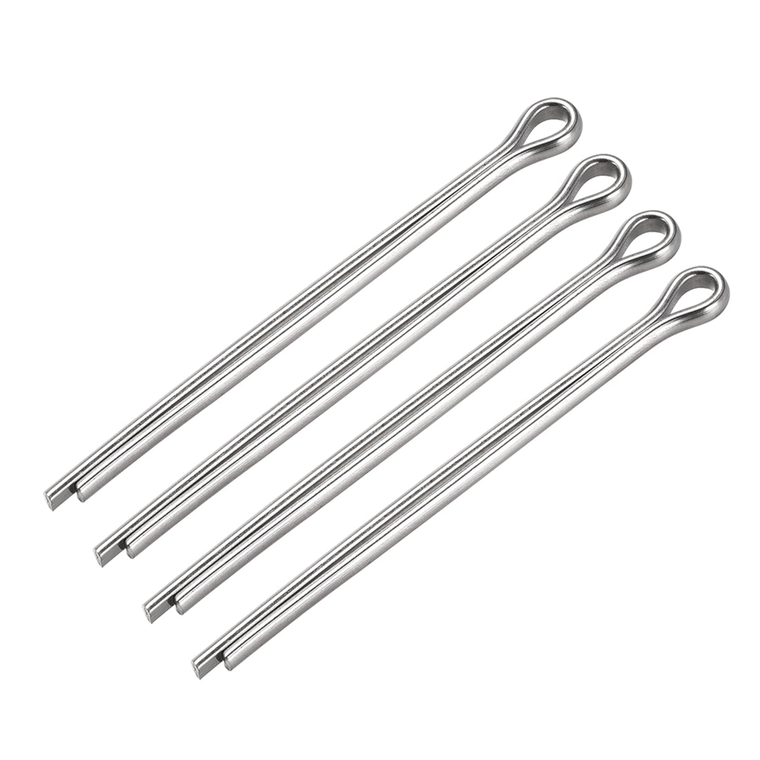 Uxcell Split Cotter Pin - 5mm x 80mm 304 Stainless Steel 2-Prongs ...