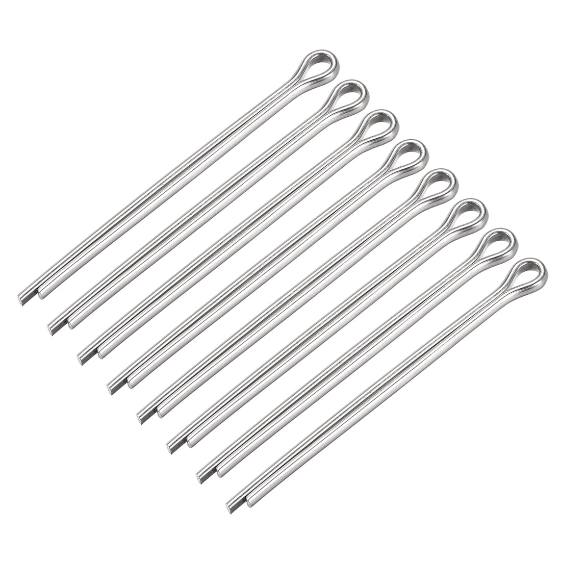 Uxcell Split Cotter Pin - 5mm x 80mm 304 Stainless Steel 2-Prongs ...