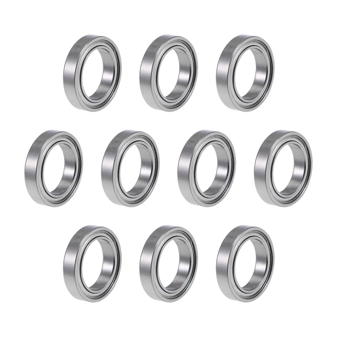 Uxcell R1212ZZ Ball Bearings 1/2x3/4x5/32" Double Shielded Chrome Steel ...