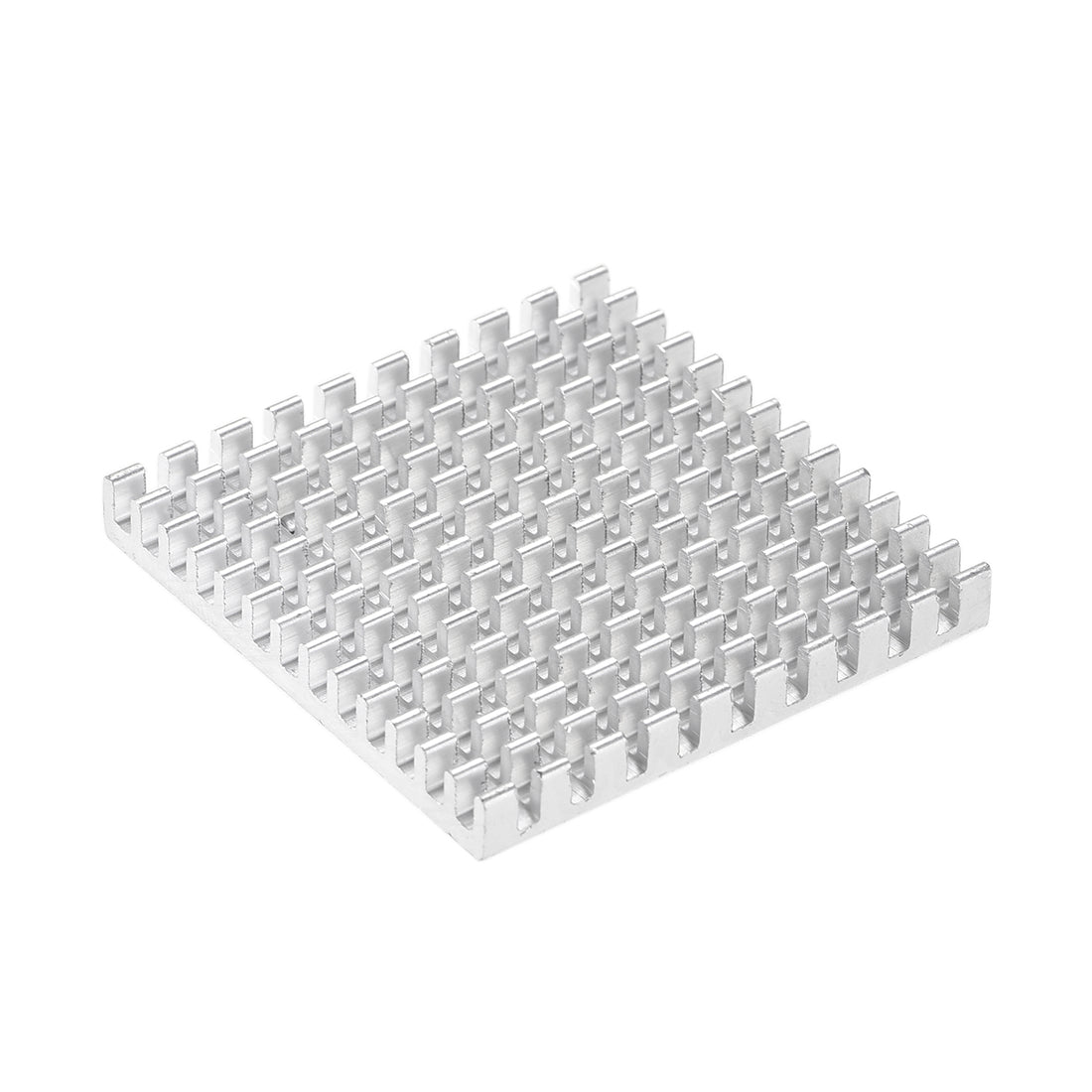 Uxcell Electronic Radiators Heatsink for MOS GPU IC Chip Silver 40 x 40 ...