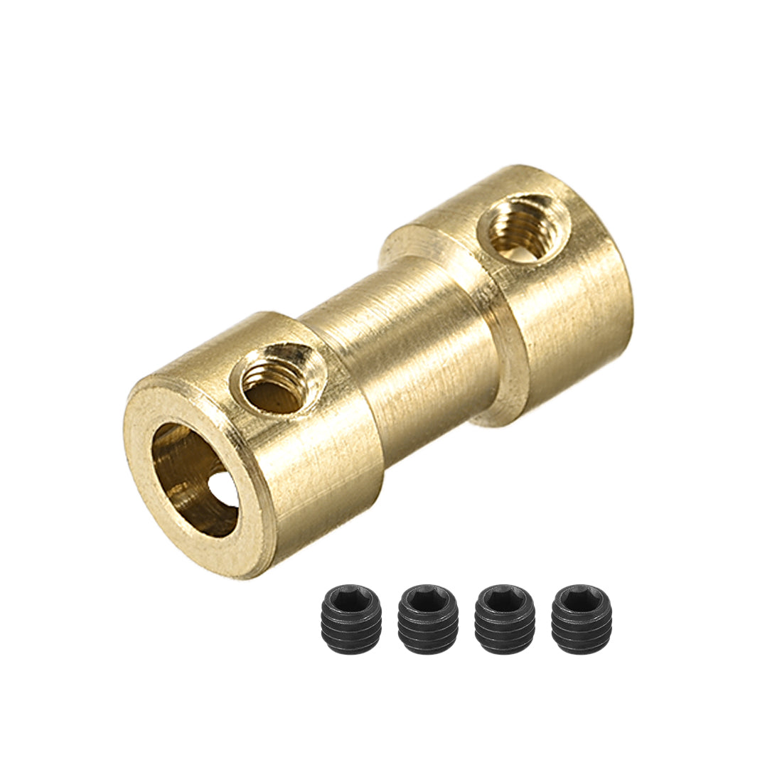 Uxcell 3.17mm to 5mm Bore Rigid Coupling, 20mm Length 9mm Diameter ...