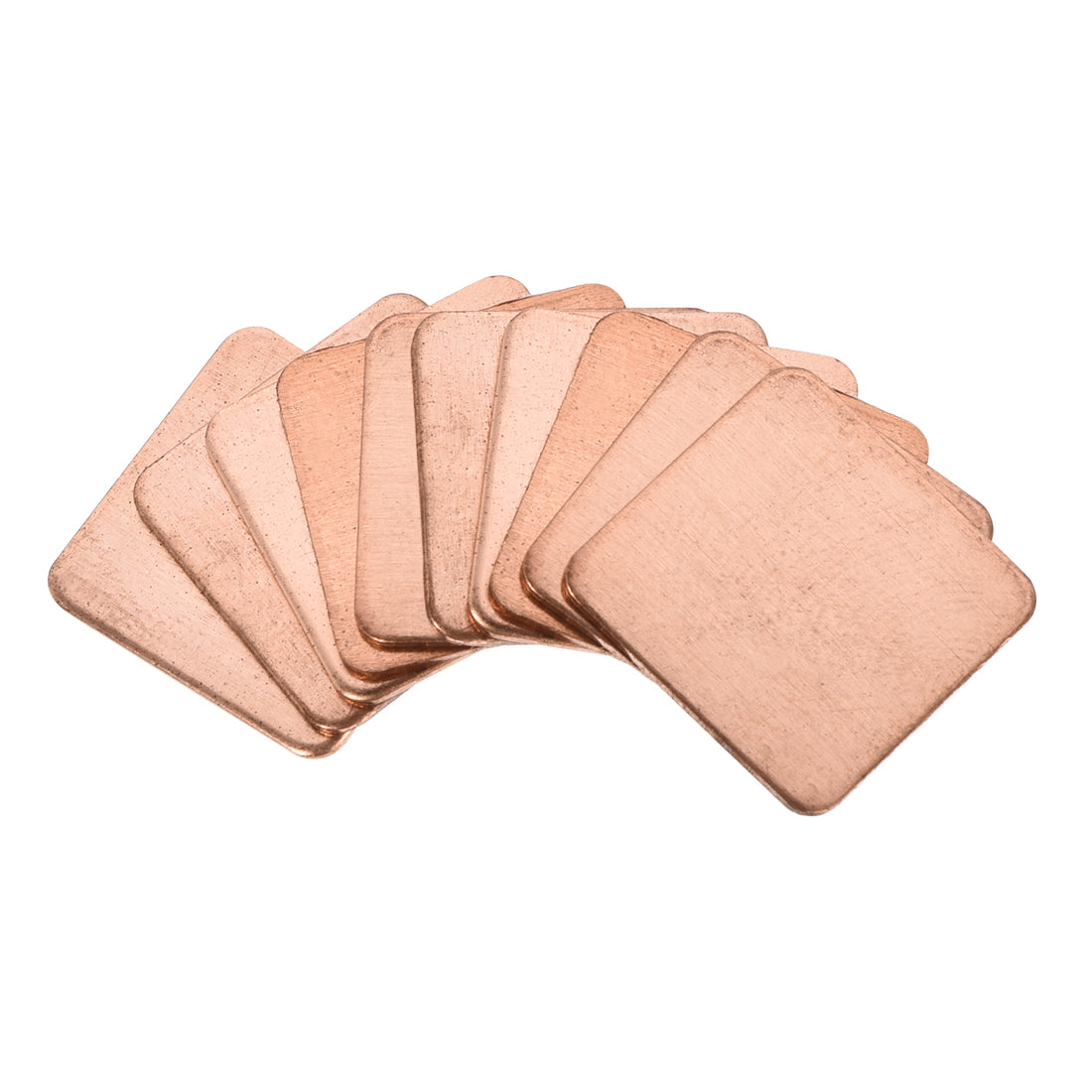 Uxcell Flat IC Chipset Thermal Copper Heatsink for CPU GPU 15 x 15 x 0 ...