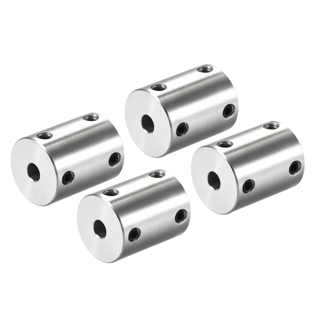 Uxcell 5mm to 5mm Bore Rigid Coupling 25mm Length 20mm Diameter Coupler ...