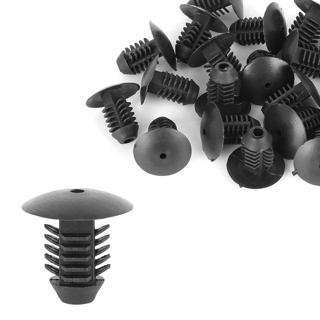 20pcs 10mm Hole Dia Plastic Bolt Rivets Fastener Mudguard Bumper ...