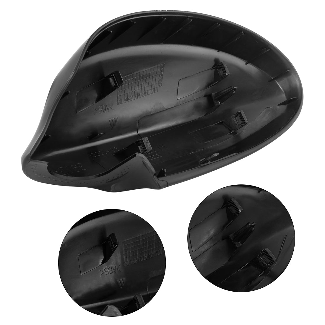 Pair New Exterior Rear View Mirror Housing Door Wing Mirror Covering ...