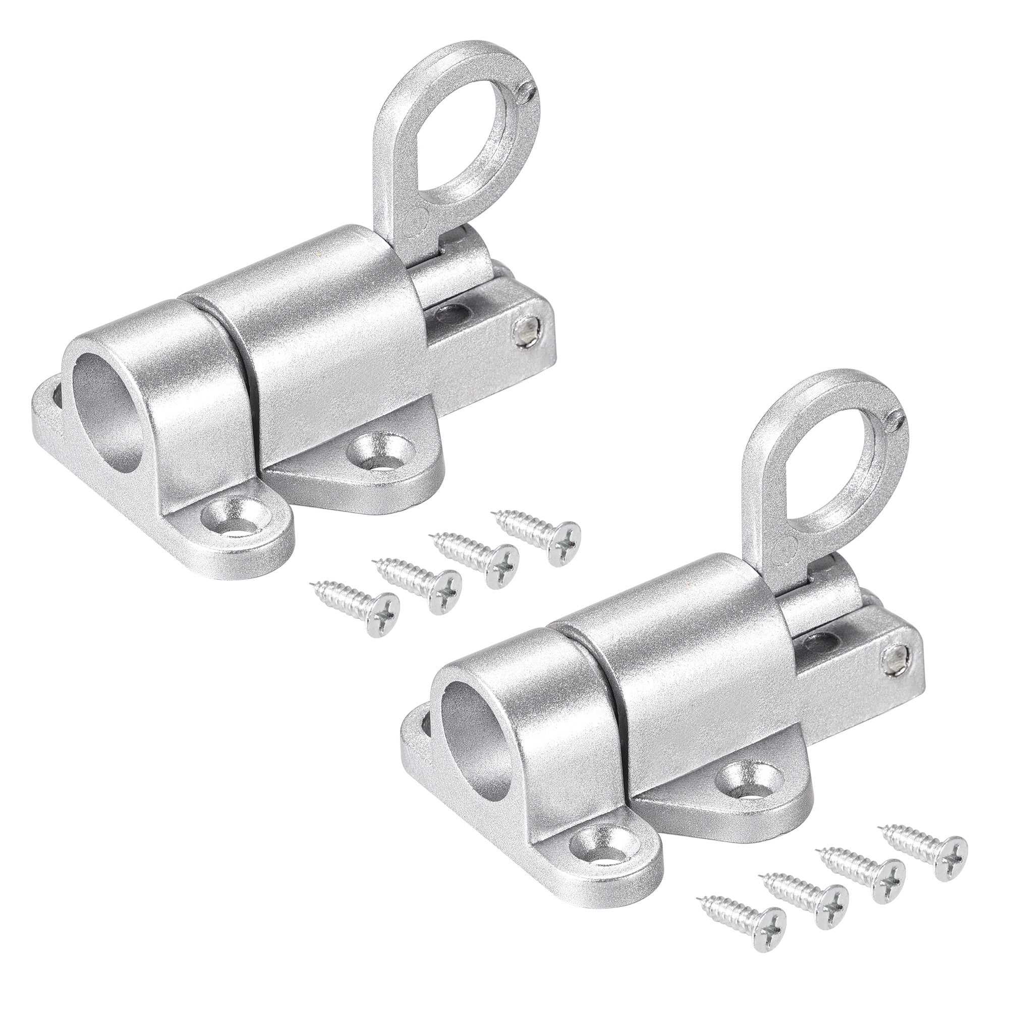Uxcell Door Spring Bolt Aluminum Alloy Security Automatic Window Gate ...