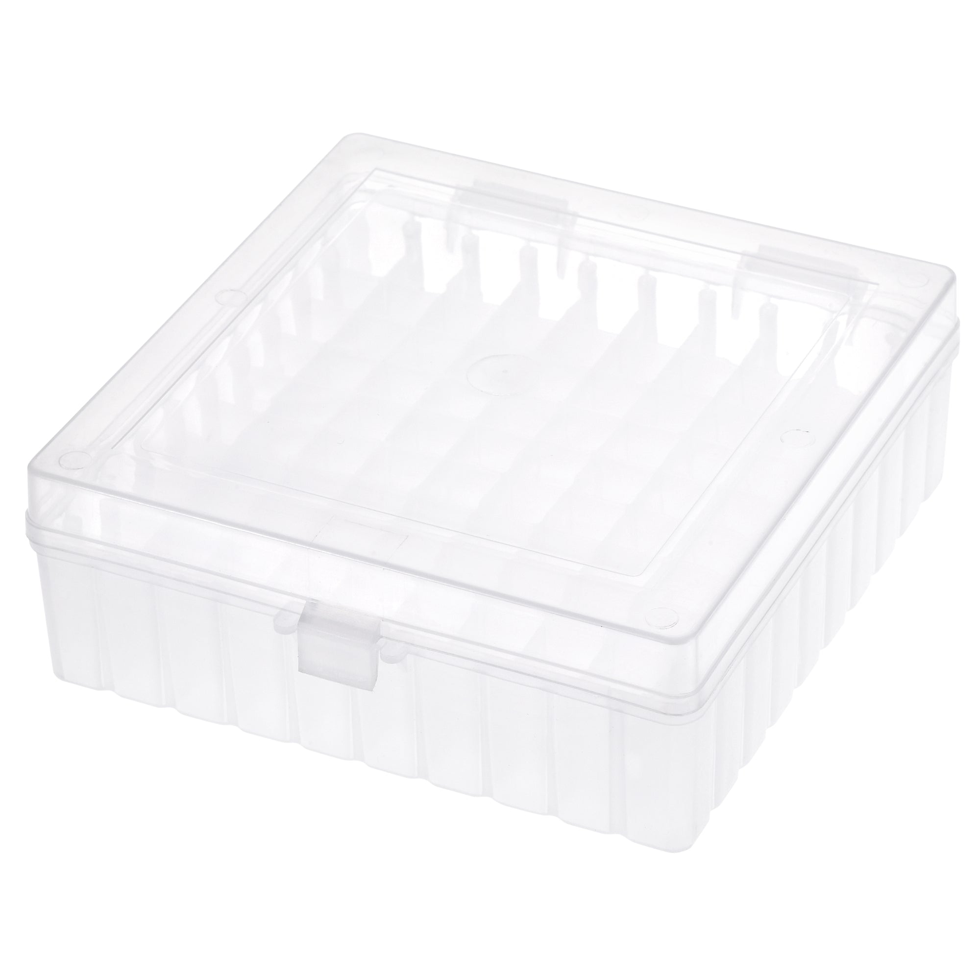 Uxcell Freezer Tube Box 100 Places Polypropylene Plastic Lockable ...