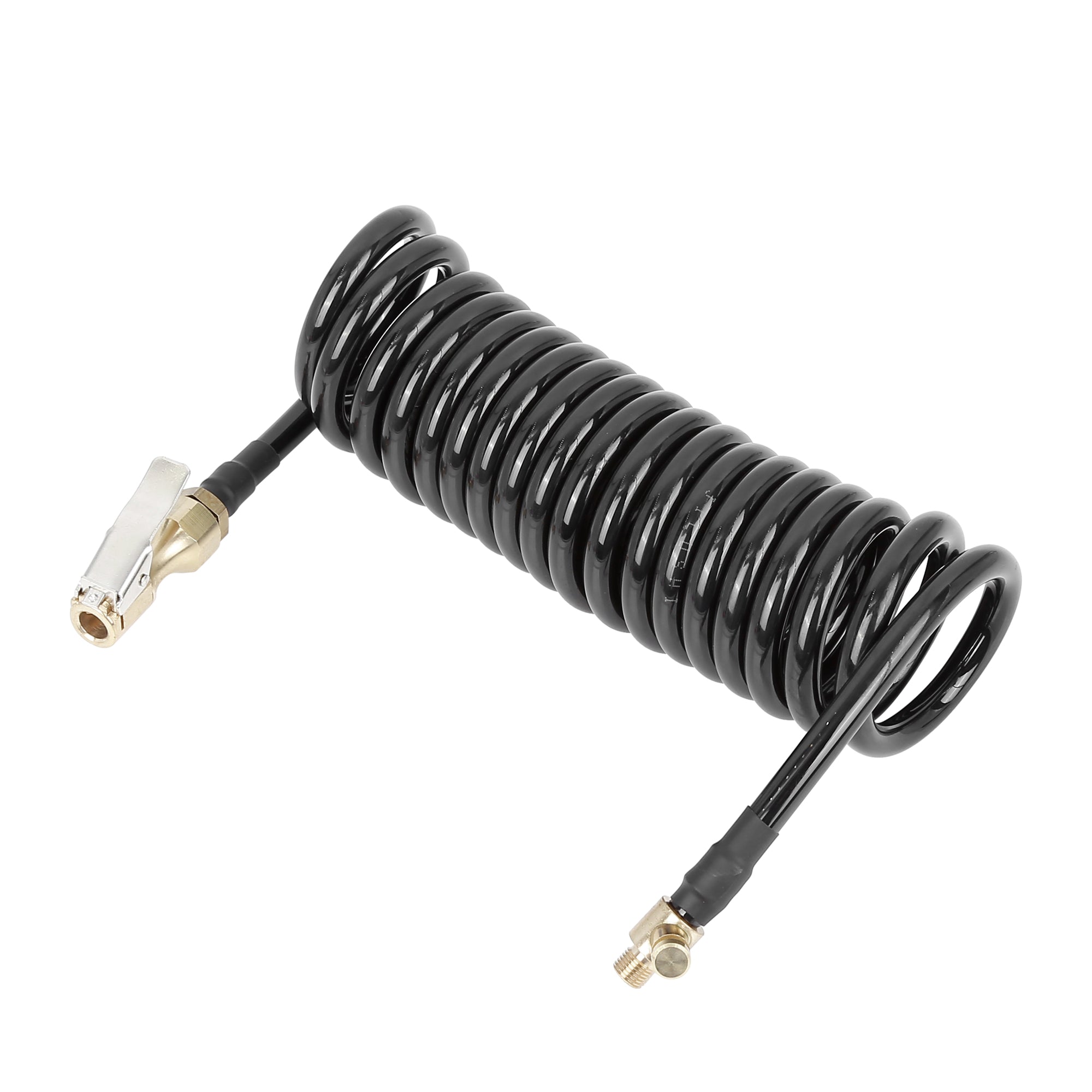 Flexible Tire Inflator Hose with Locking Air Chuck 0.31" Outer Diameter ...
