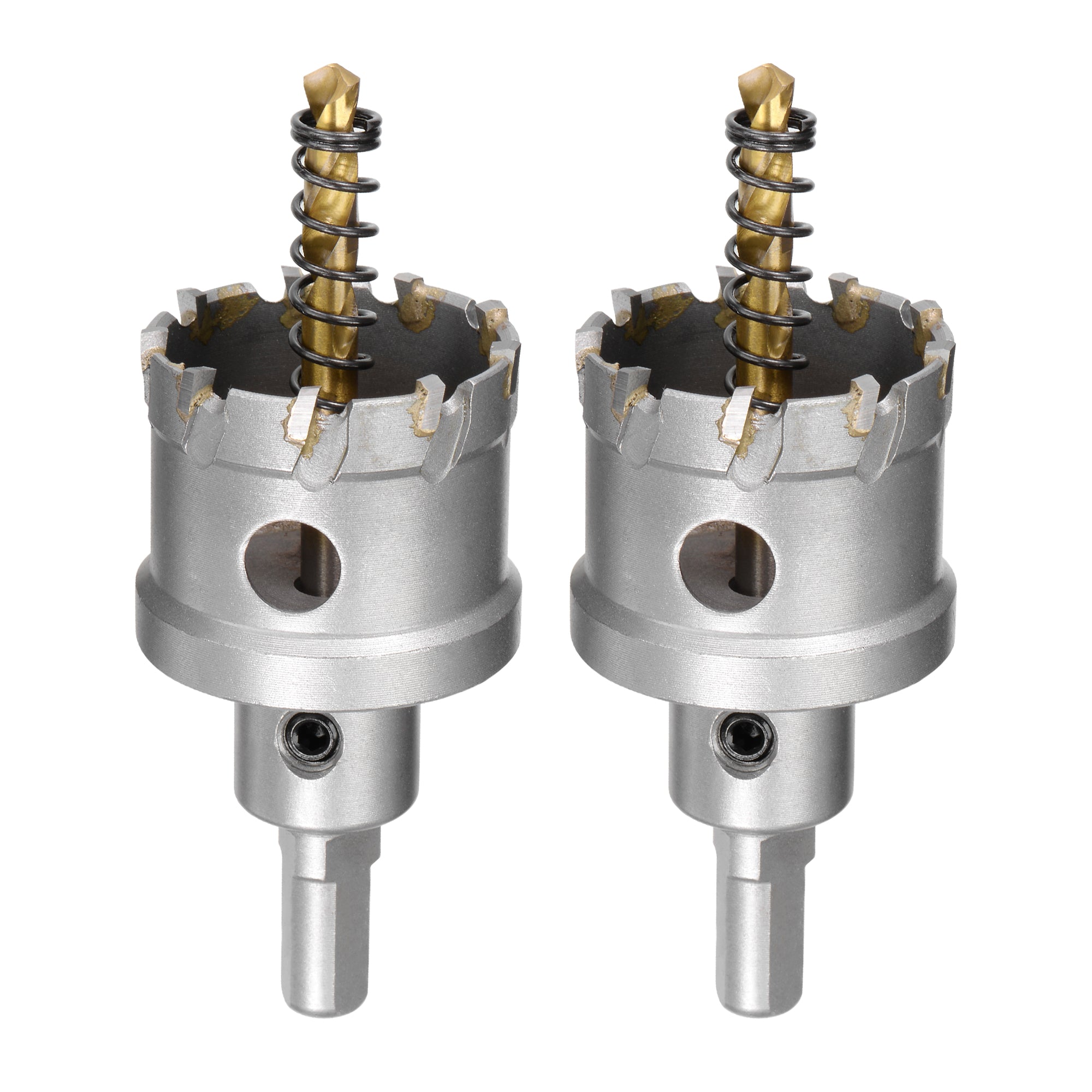 Uxcell 40mm Carbide Hole Cutter Hole Saws for Stainless Steel with ...