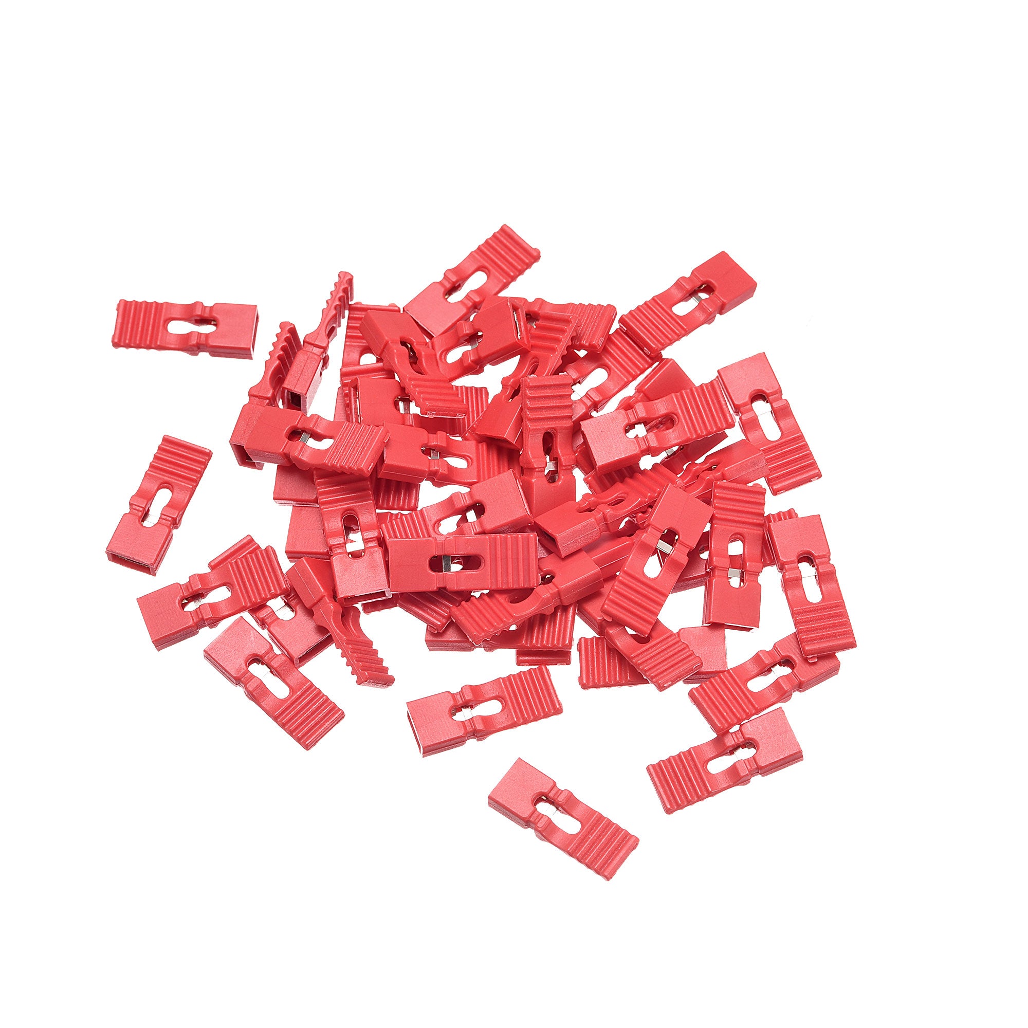 Uxcell 50pcs 2.54mm Jumper Cap Lengthened Short Circuit Connection Cap ...