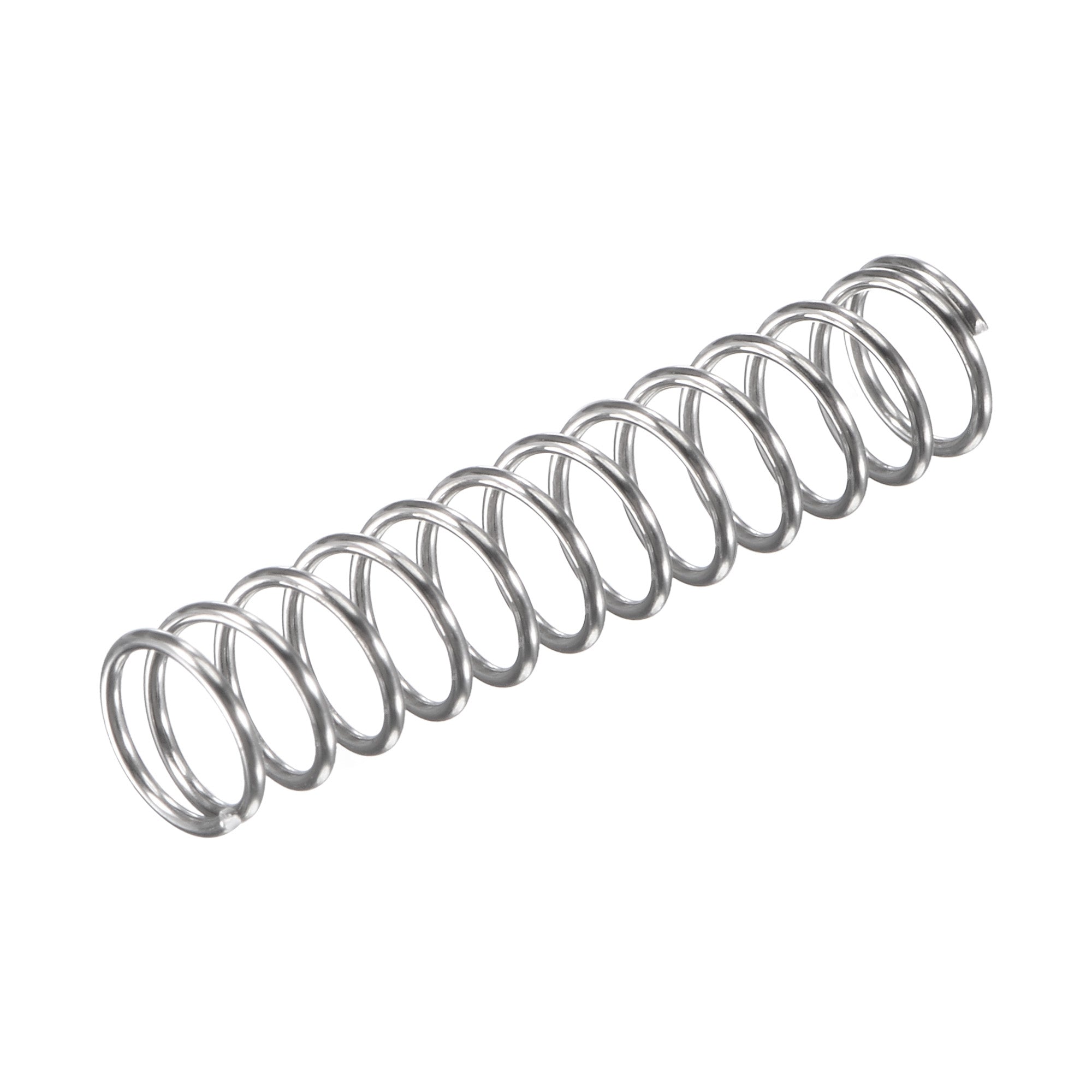 Uxcell 8mmx0.8mmx35mm 304 Stainless Steel Compression Spring 11.8N Load ...