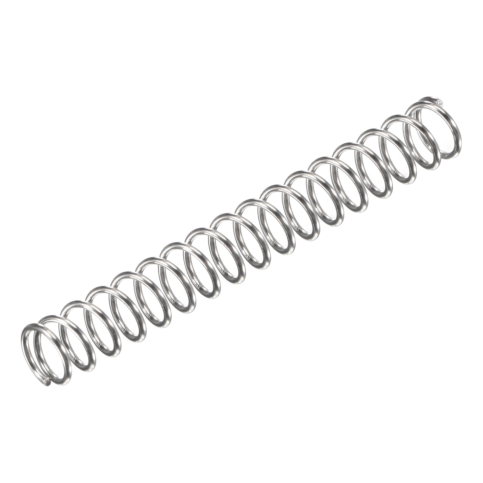 Uxcell 7mmx0.8mmx50mm 304 Stainless Steel Compression Spring 17.2N Load ...
