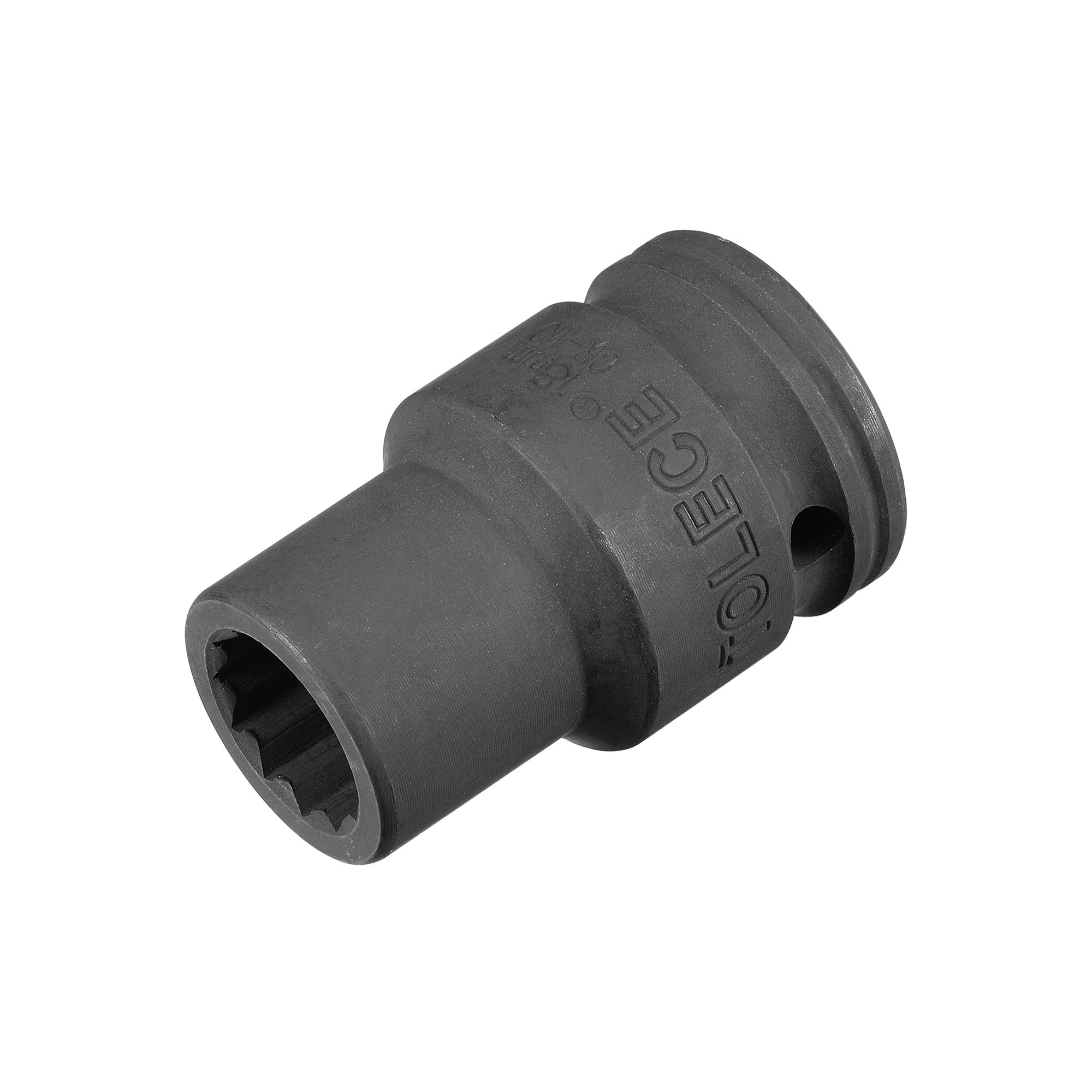 Uxcell 3/4" Drive 18mm 12-Point Impact Socket, CR-MO Steel 56mm Length ...