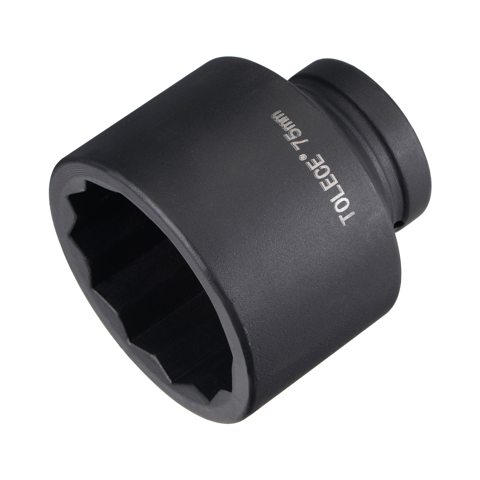Uxcell 1" Drive 75mm 12-Point Impact Socket, CR-MO Steel 100mm Length ...