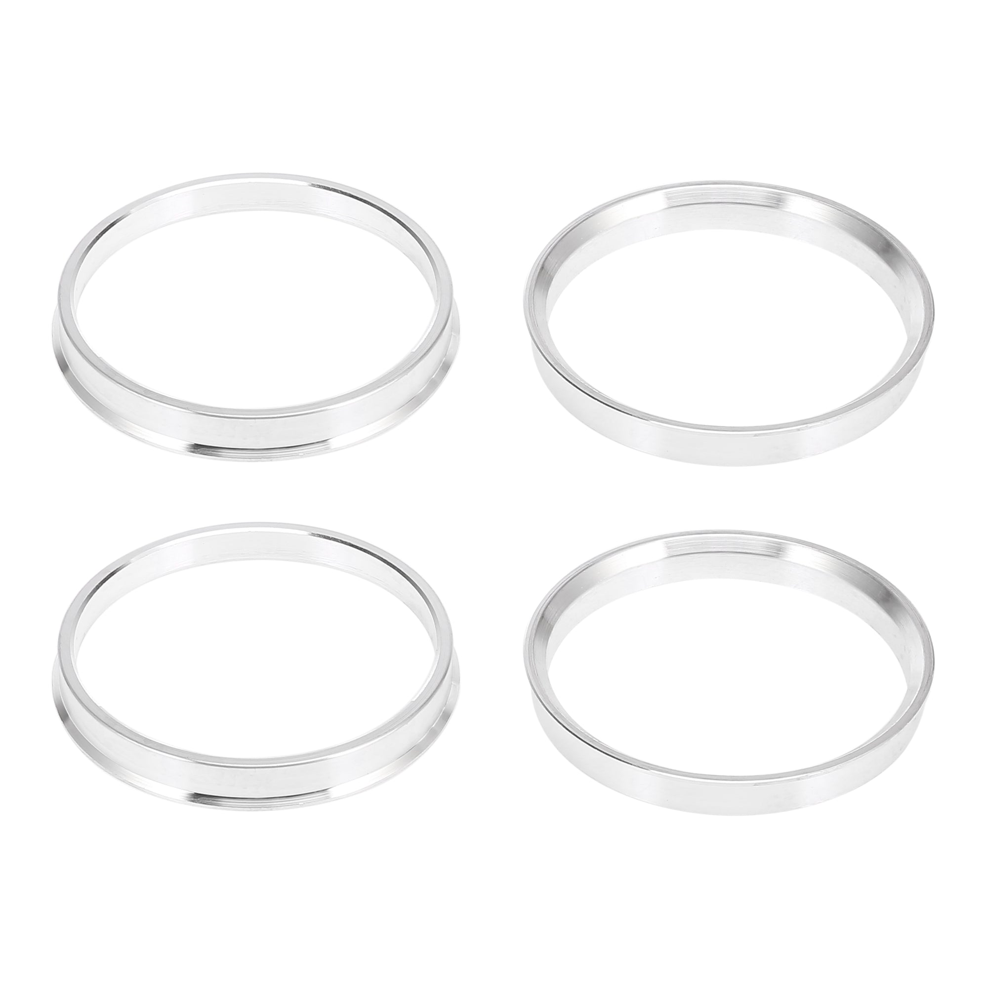 4pcs ID 71.5mm Aluminium Alloy Car Hub Centric Rings Wheel Bore Center ...