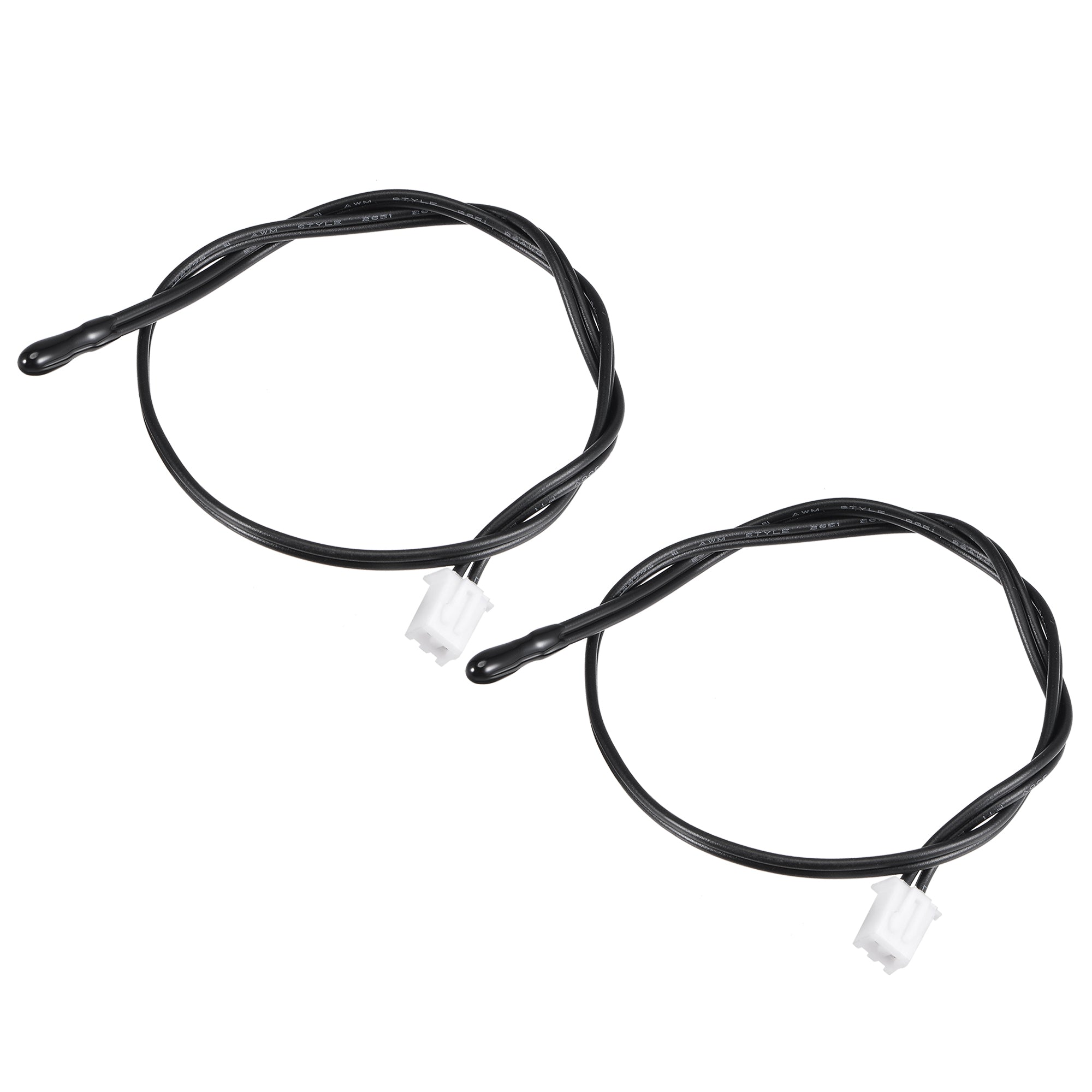 Uxcell 2pcs 10K NTC Temperature Sensor Probe 30cm Digital Thermometer ...