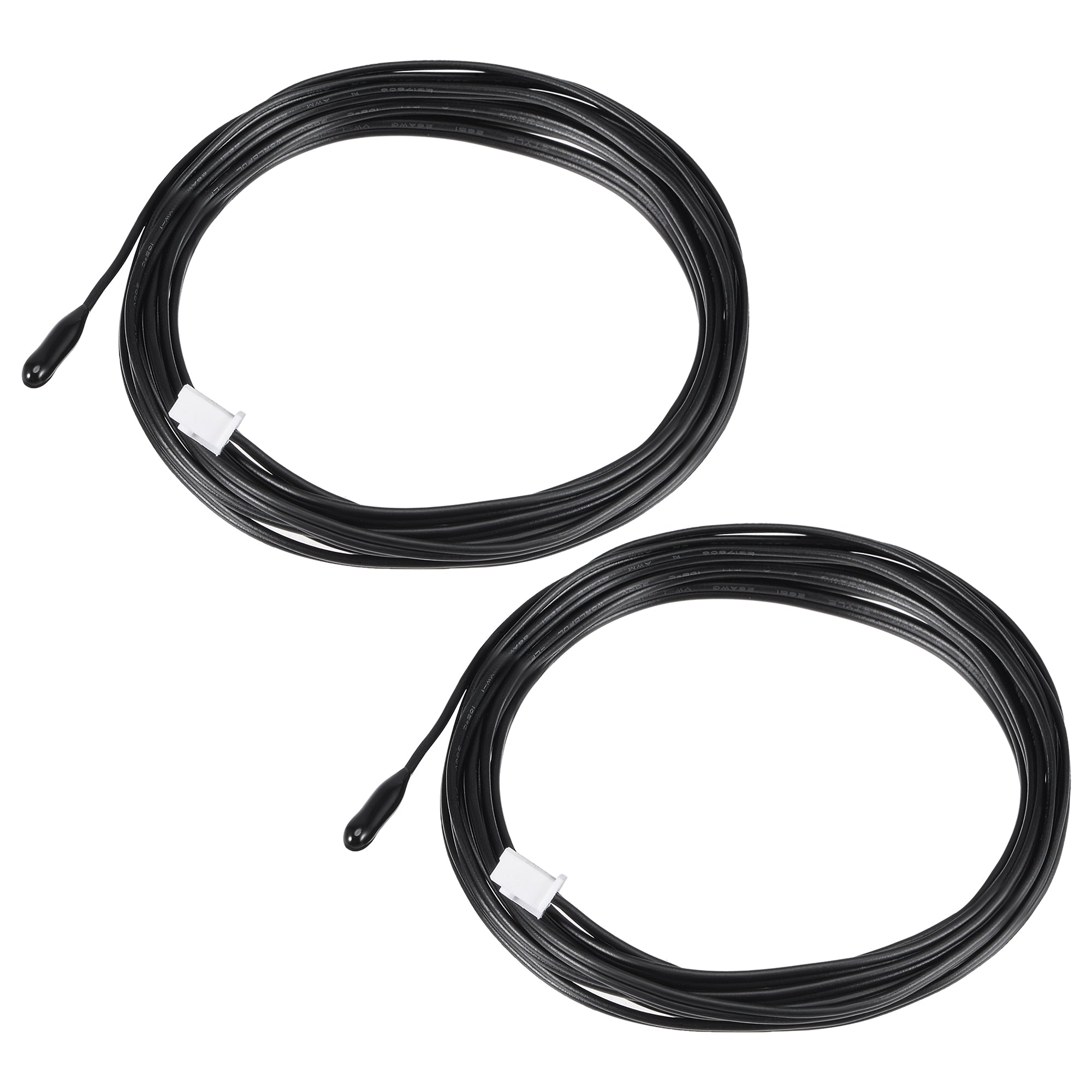 Uxcell 2pcs 10K NTC Temperature Sensor Probe 6.6ft Digital Thermometer ...